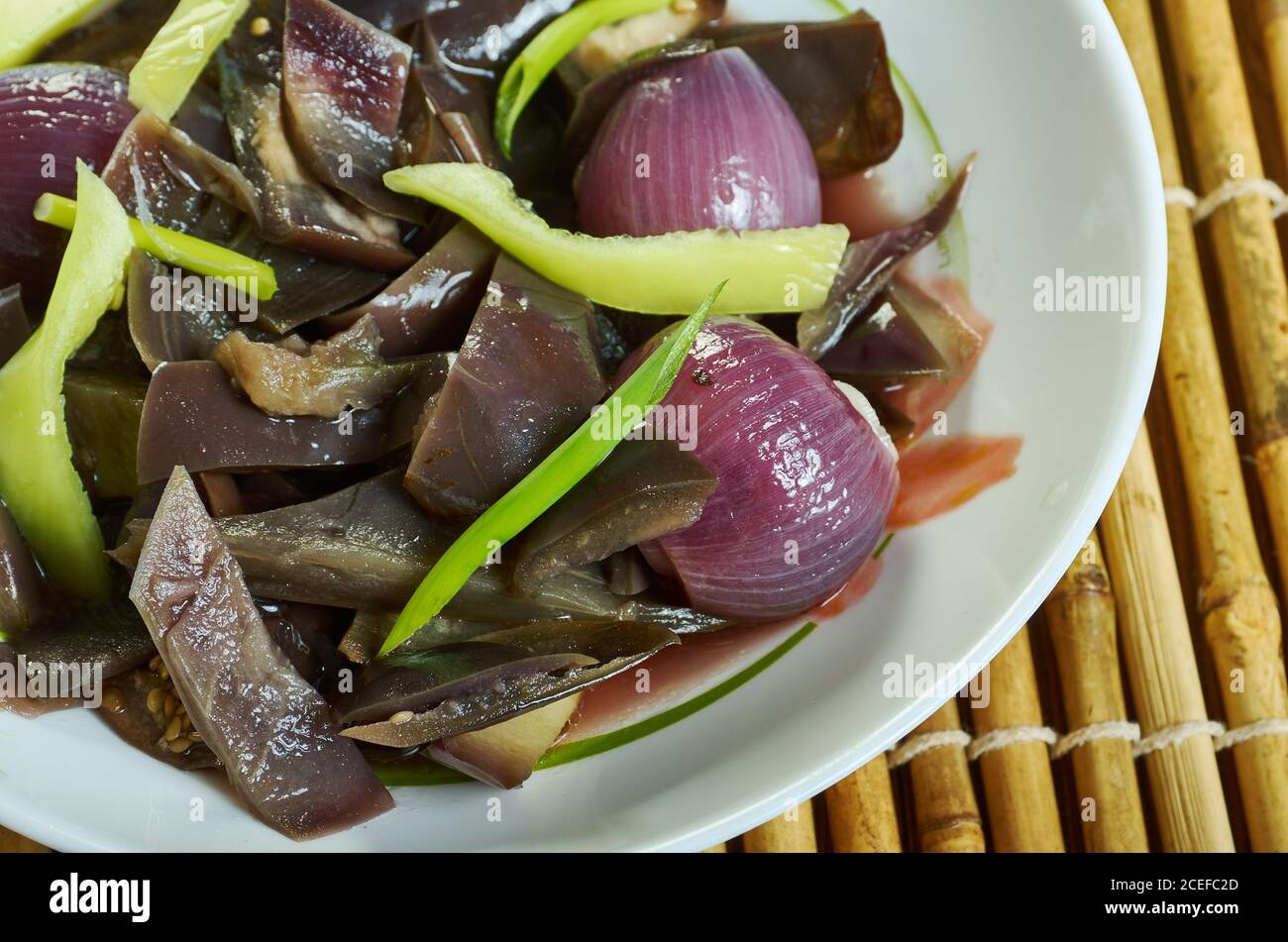 Sri Lankan Wambatu moju - Brinjal pickle Stock Photo - Alamy