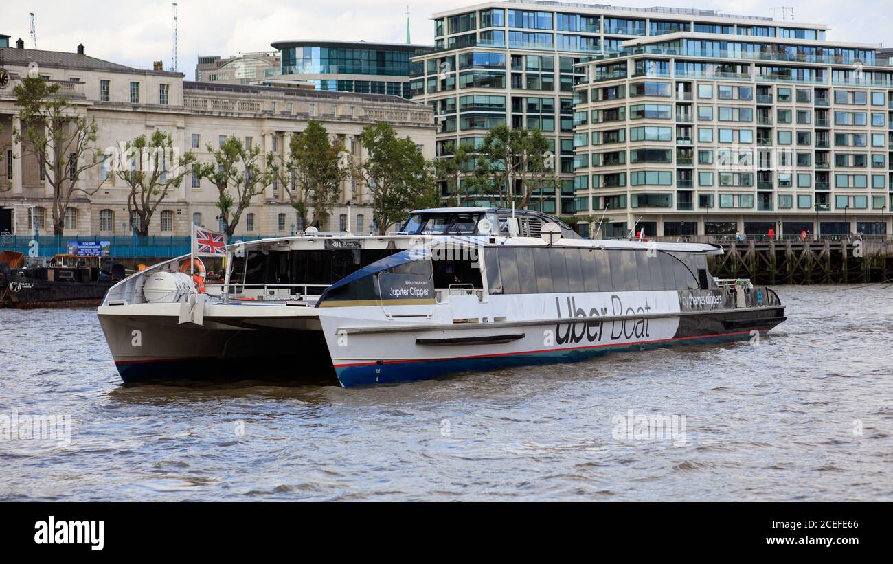 Uber clipper thames hi-res stock photography and images - Alamy