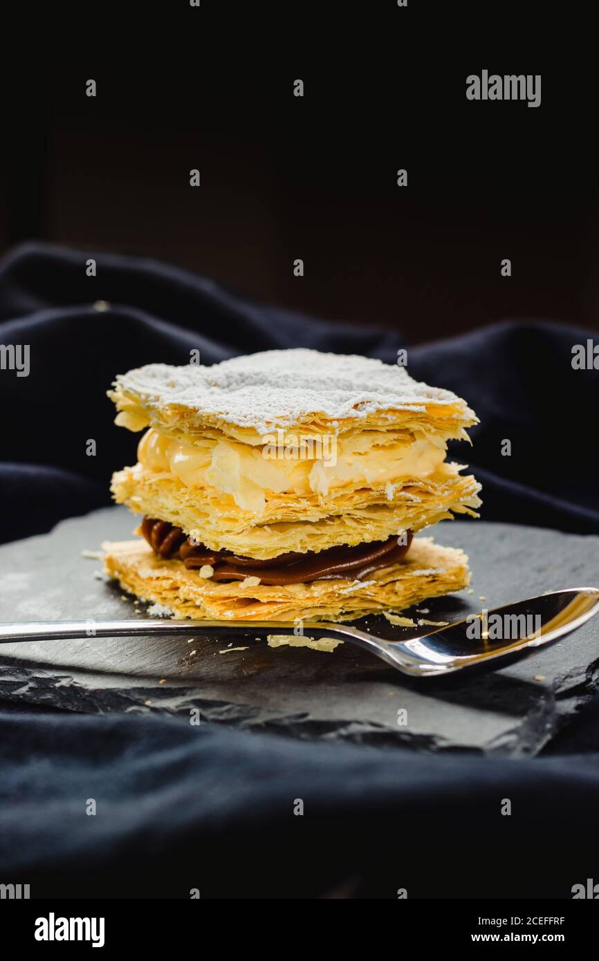 Pastry cream puff hi-res stock photography and images - Alamy