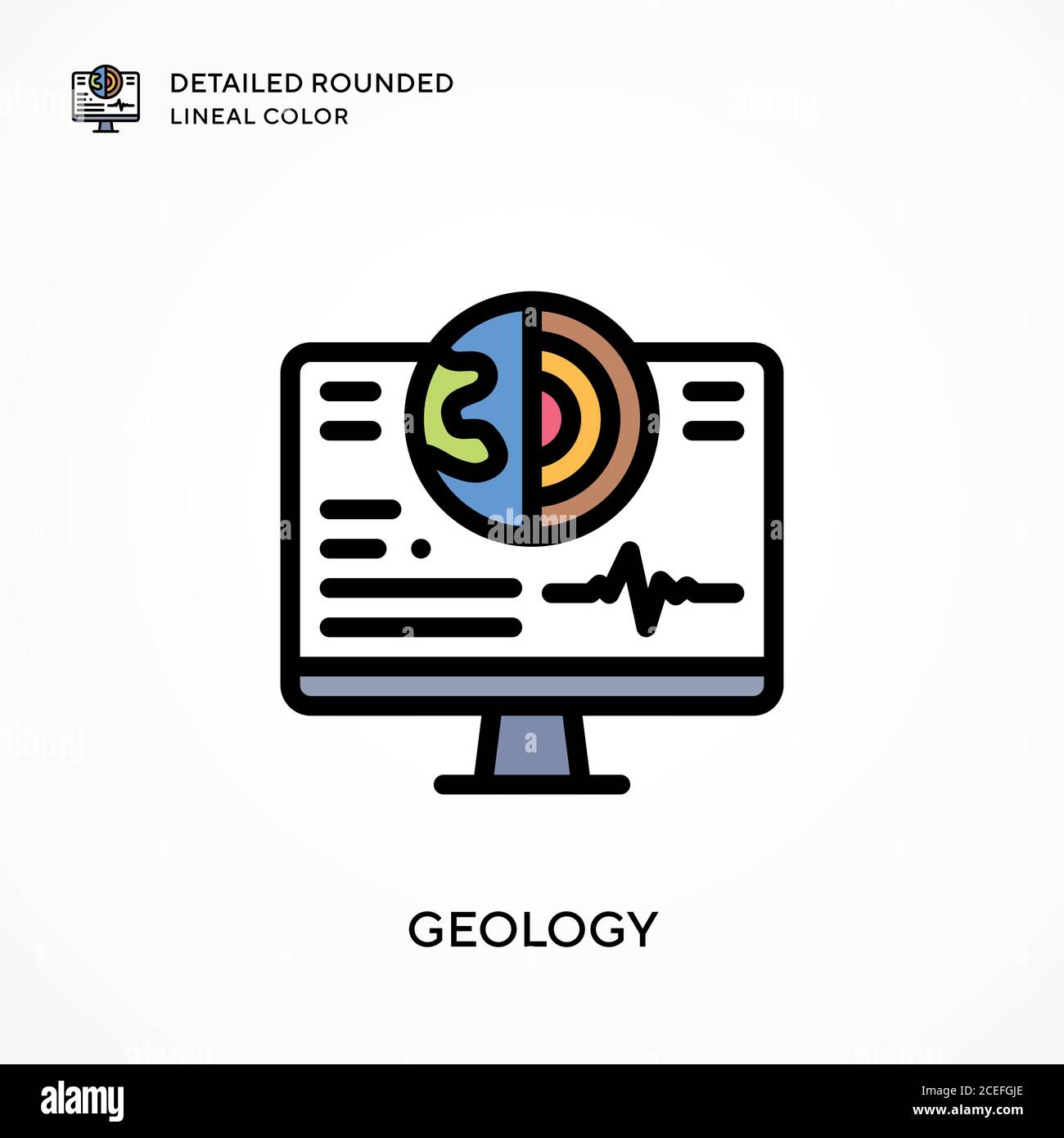 Geological structure concept map hi-res stock photography and images - Alamy