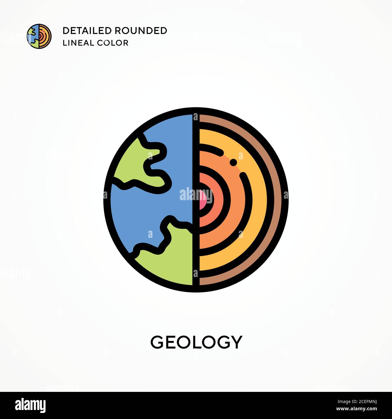 Geological structure concept map hi-res stock photography and images - Alamy