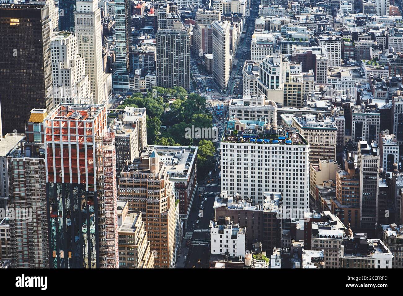 Daytime aerial view metropolitan downtown hi-res stock photography and ...