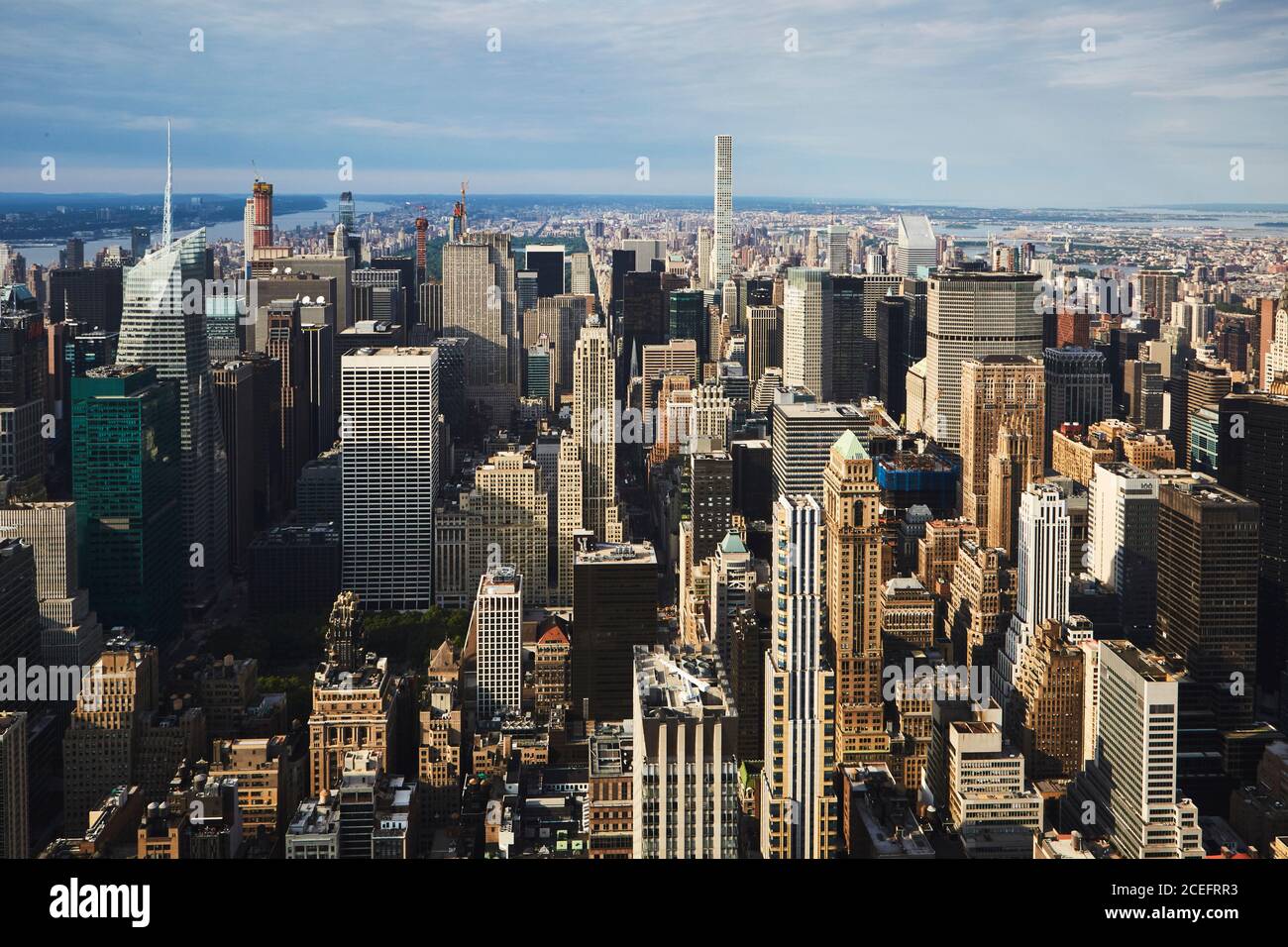 View of magnificent metropolitan city Stock Photo - Alamy