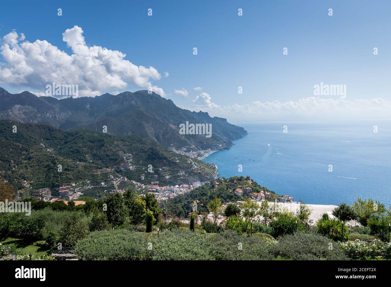 Shots of the lush gardens and stunning views from the famous luxury ...