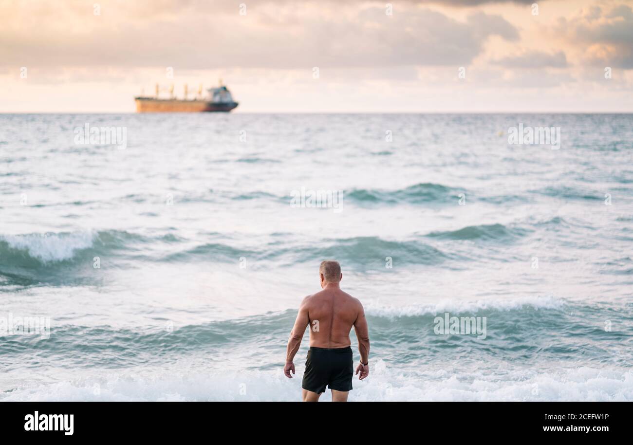 Muscular Old Man High Resolution Stock Photography and Images - Alamy