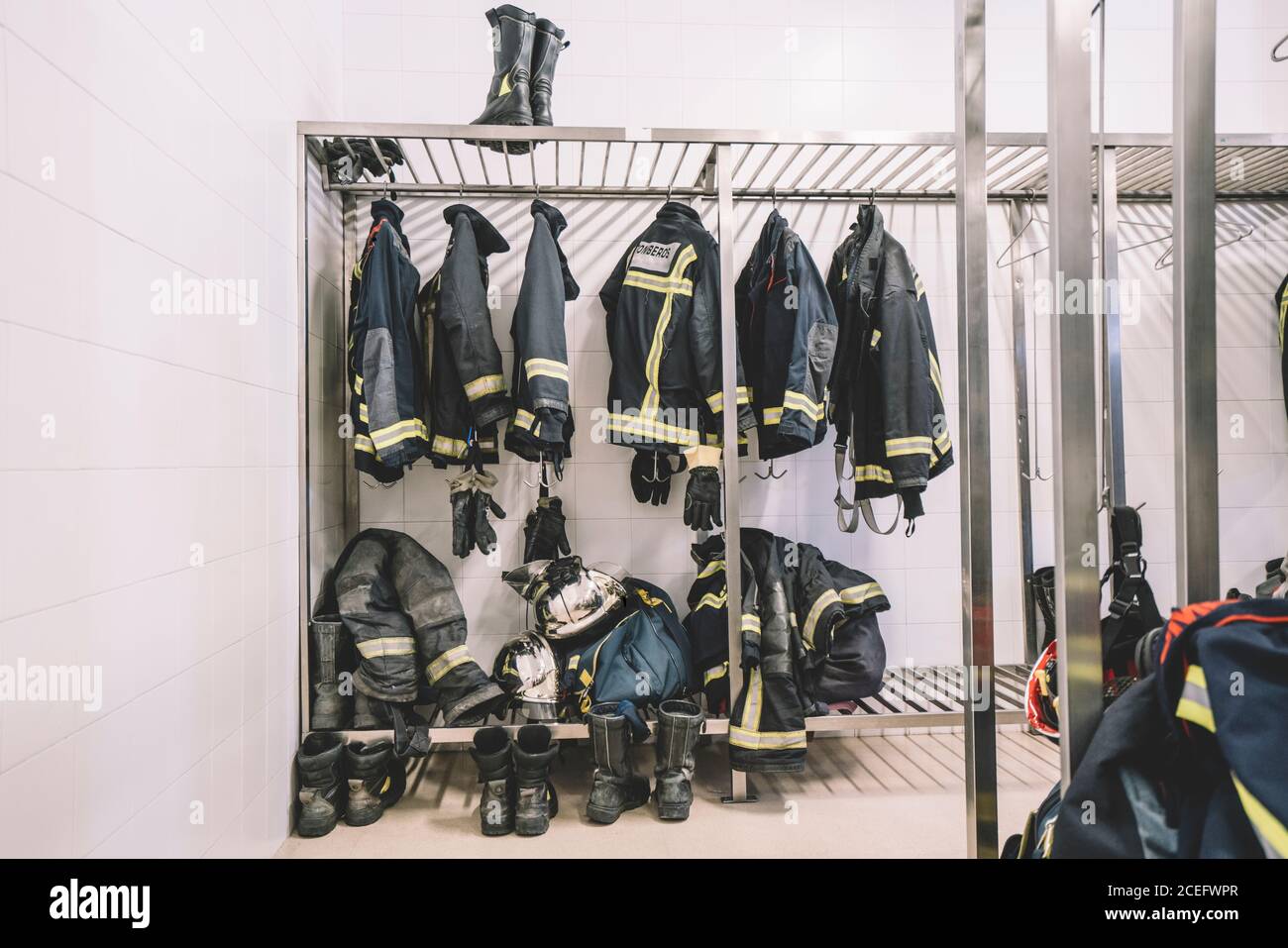 Firefighter uniforms hi-res stock photography and images - Alamy