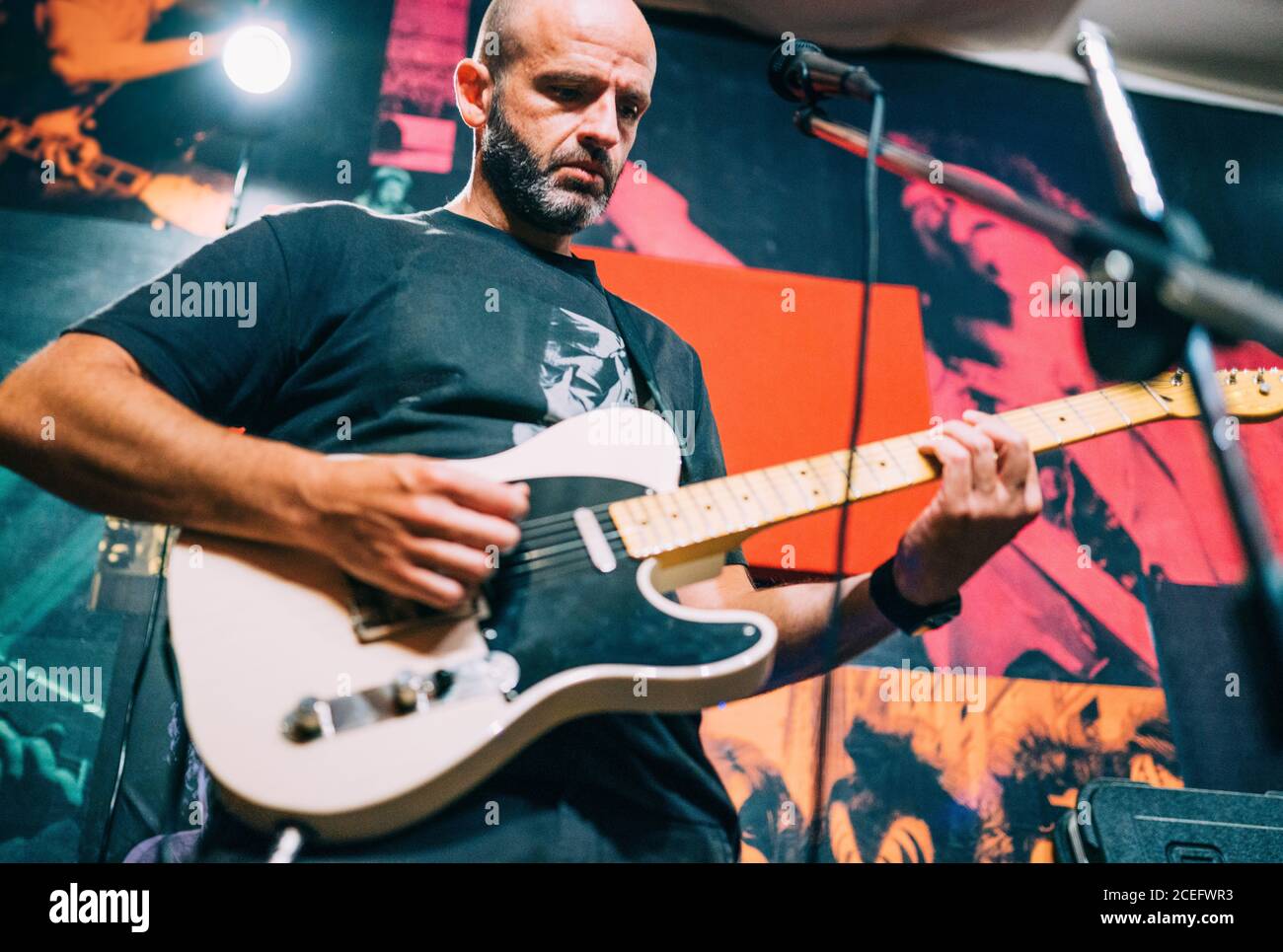 Bald singer hi-res stock photography and images - Alamy