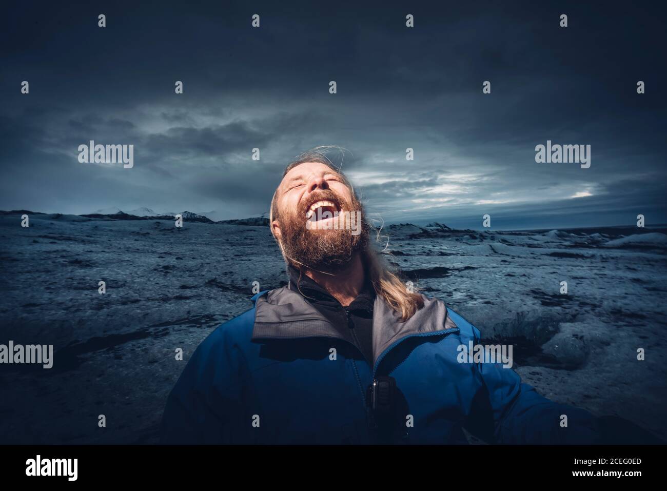 Bearded scream hi-res stock photography and images - Alamy