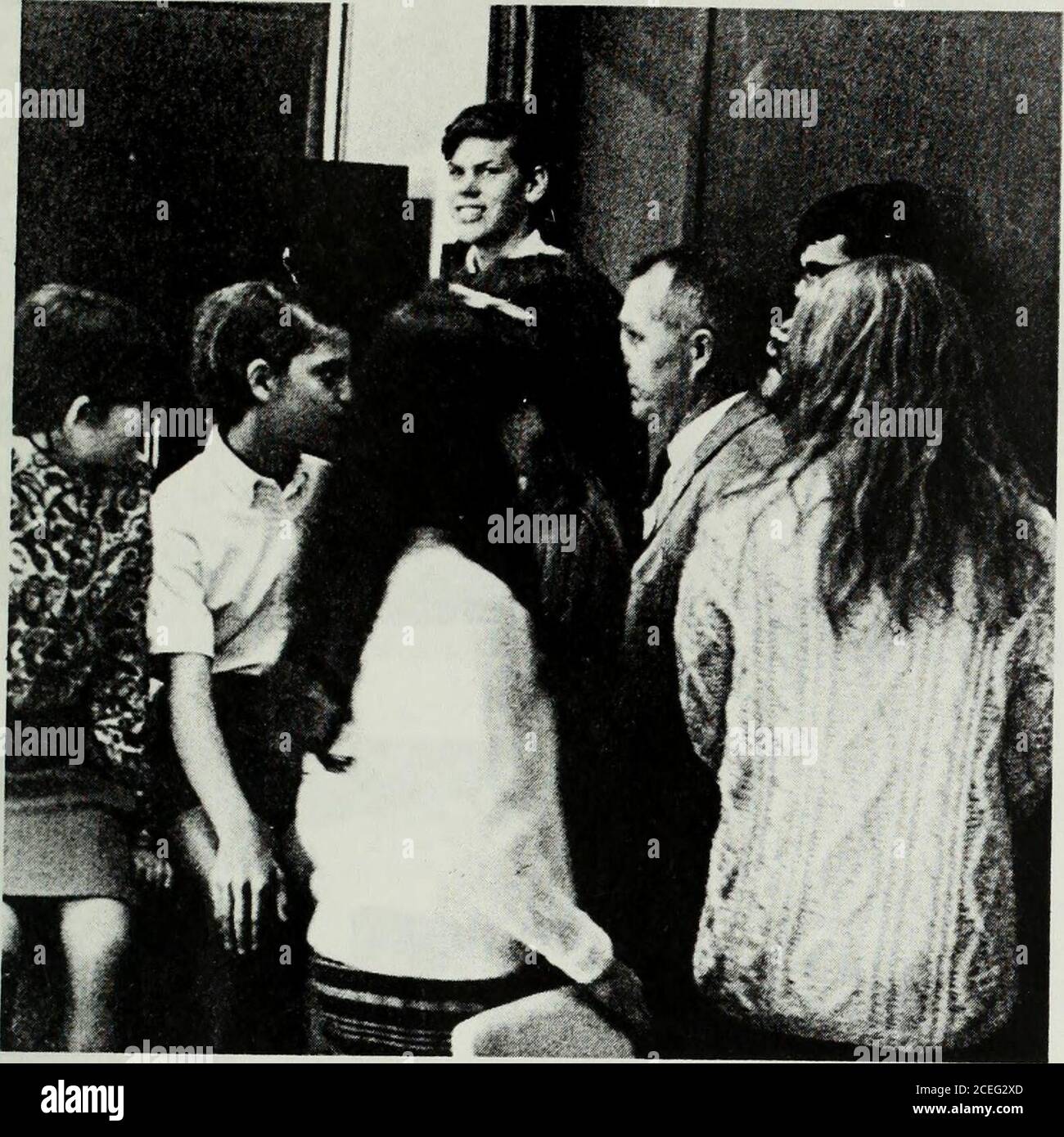 . U and I. Gargoyle Sponsor Mr. Royer helps givtout weekly assignments ...