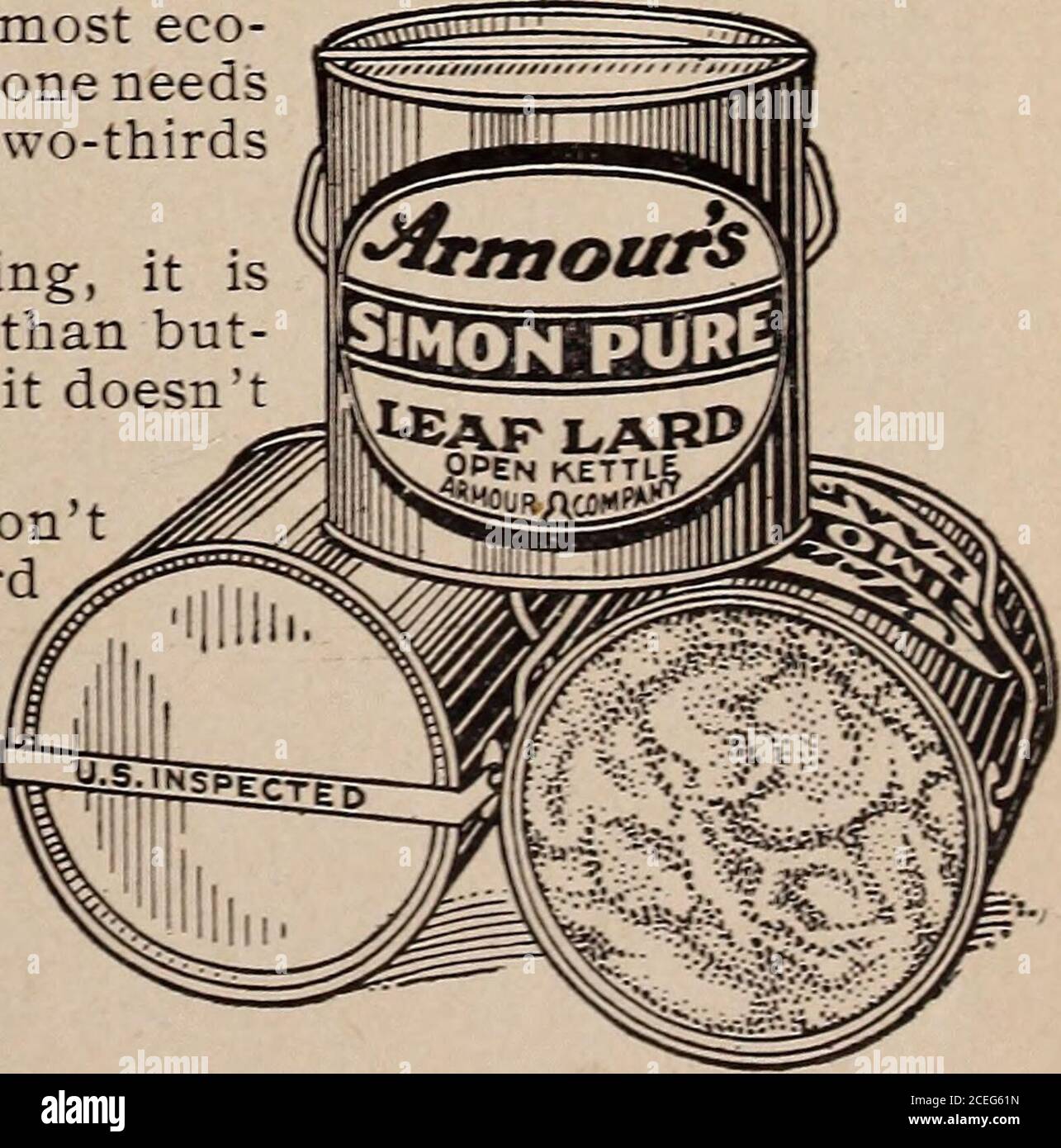 Vintage Lard Labels