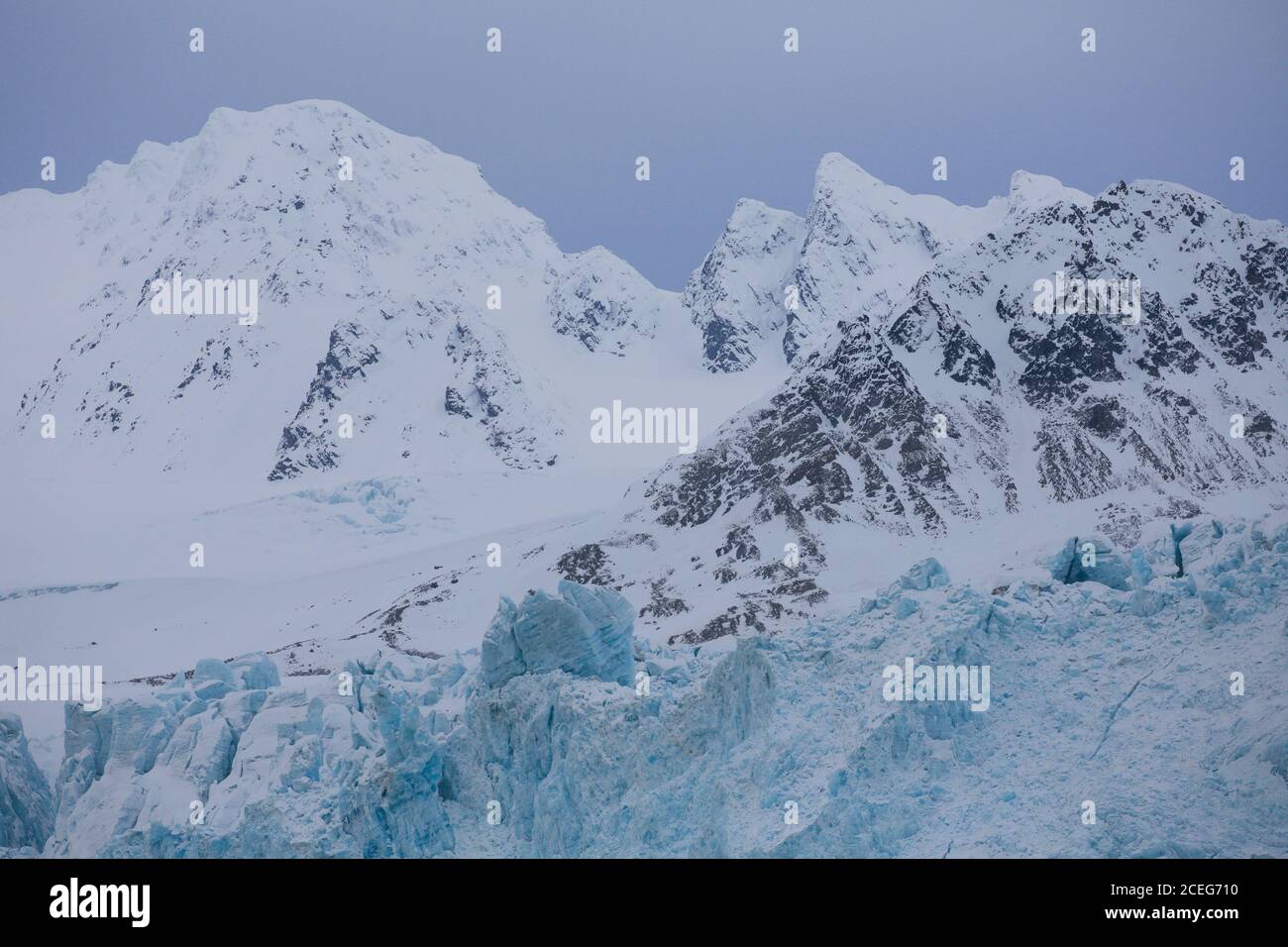 Ice floating in water Stock Photo - Alamy