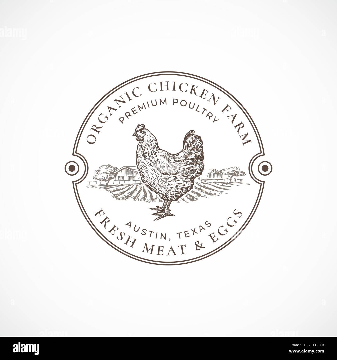 Chicken Farm Logo