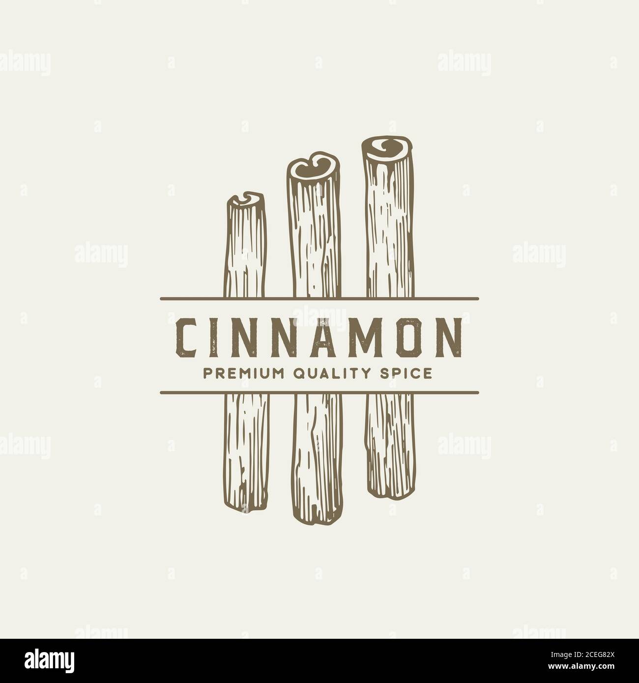Retro cinnamon Stock Vector Images - Alamy