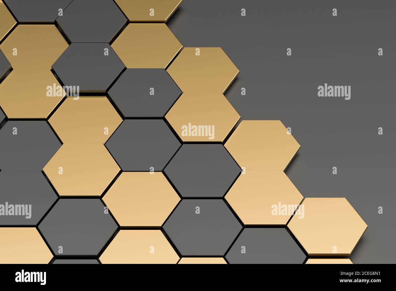 How To Draw A 3d Hexagon