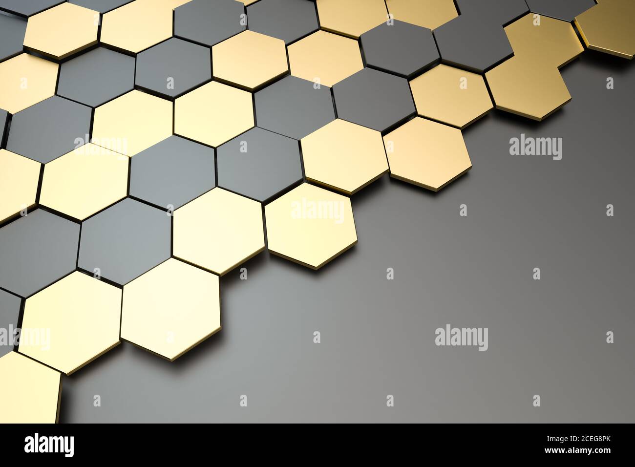 How To Draw A 3d Hexagon