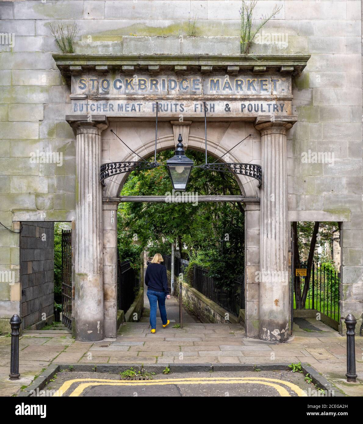 Edinburgh stockbridge hi-res stock photography and images - Alamy