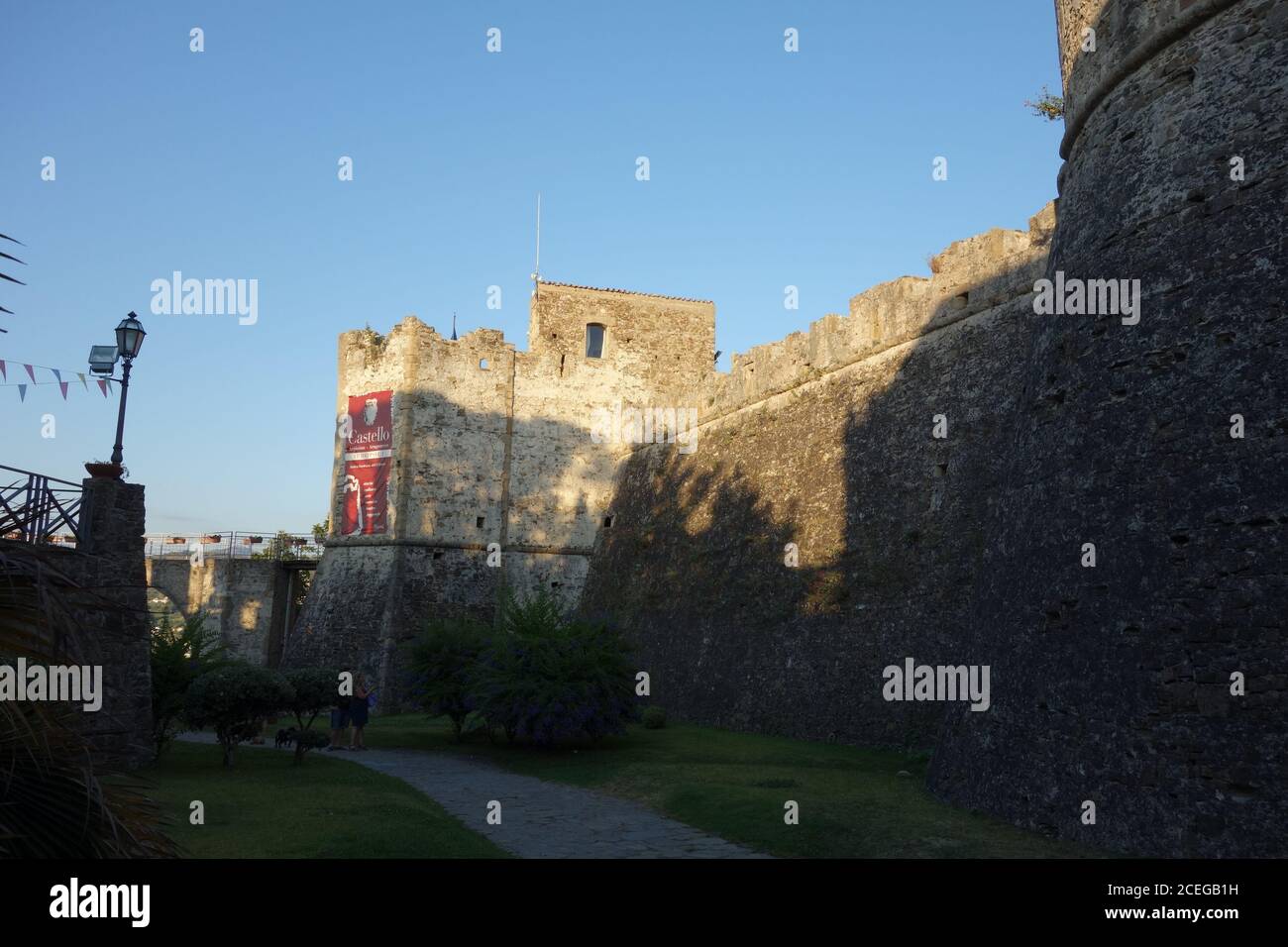 Agropoli castle in Cilento, Italy Stock Photo - Alamy