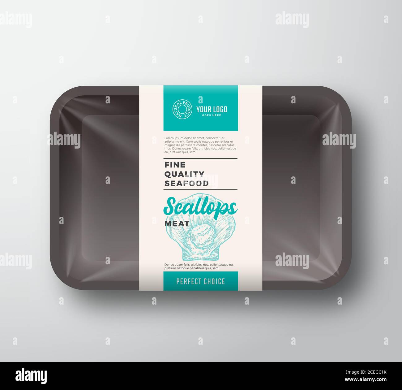 Vintage scallop shell illustration hi-res stock photography and images ...