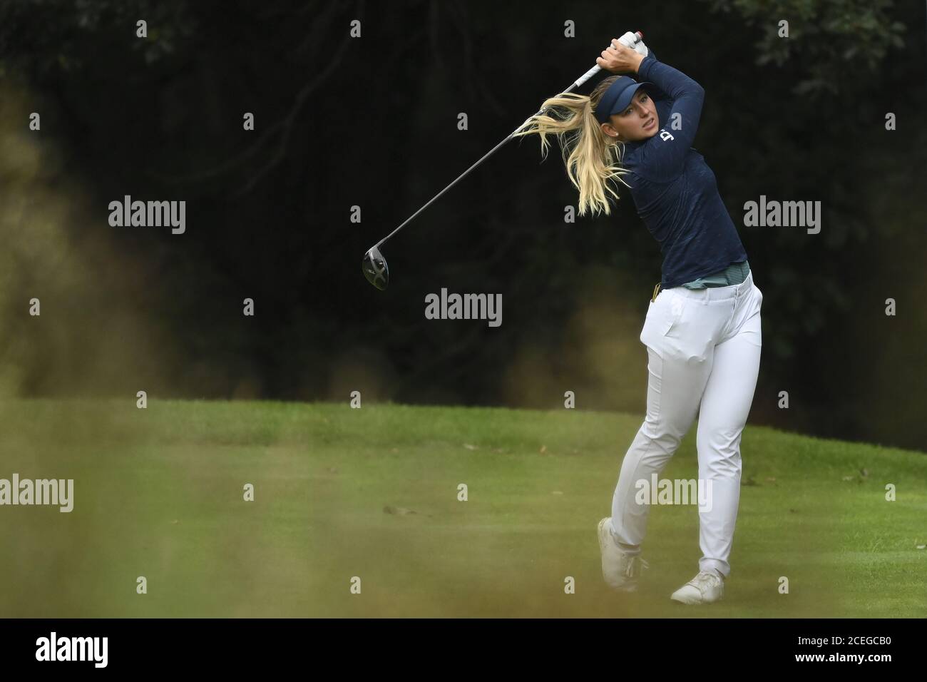 EMILY KRISTINE PEDERSEN of Denmark in action during the Tipsport Czech ...