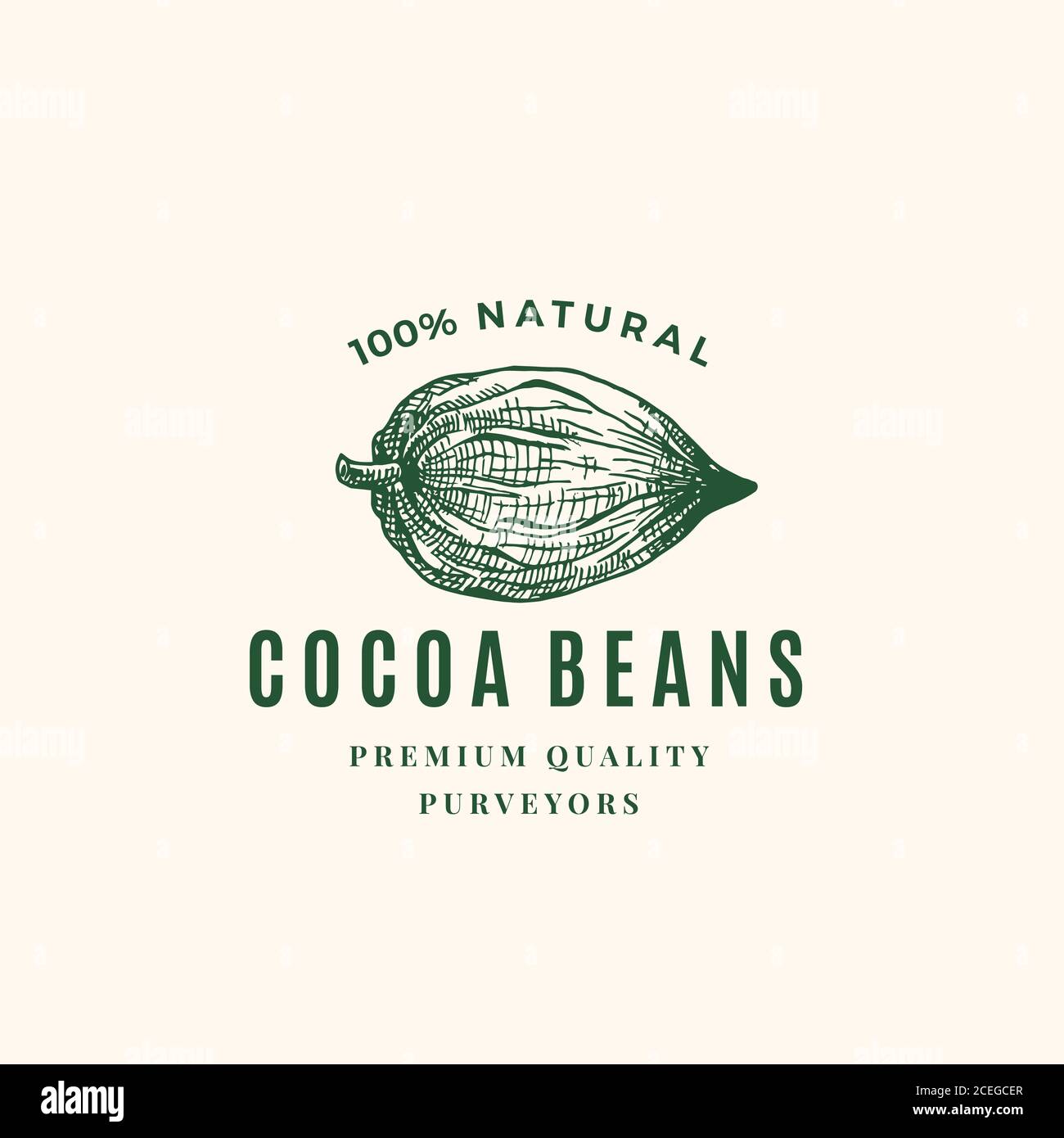 Cacao Bean Logo Download Cocoa Beans And Coffee Label Vectors For Free