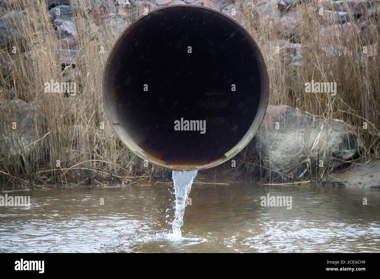 Water funnel sink hi-res stock photography and images - Alamy
