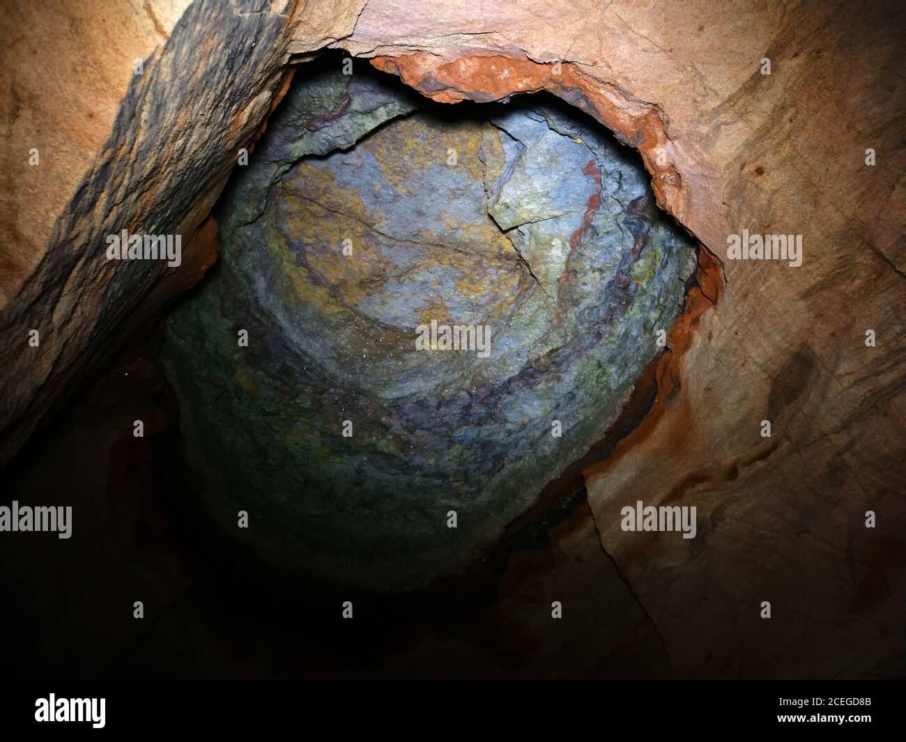 Geology and ore bearing. This ancient mine (gwag) produced ironstone ...