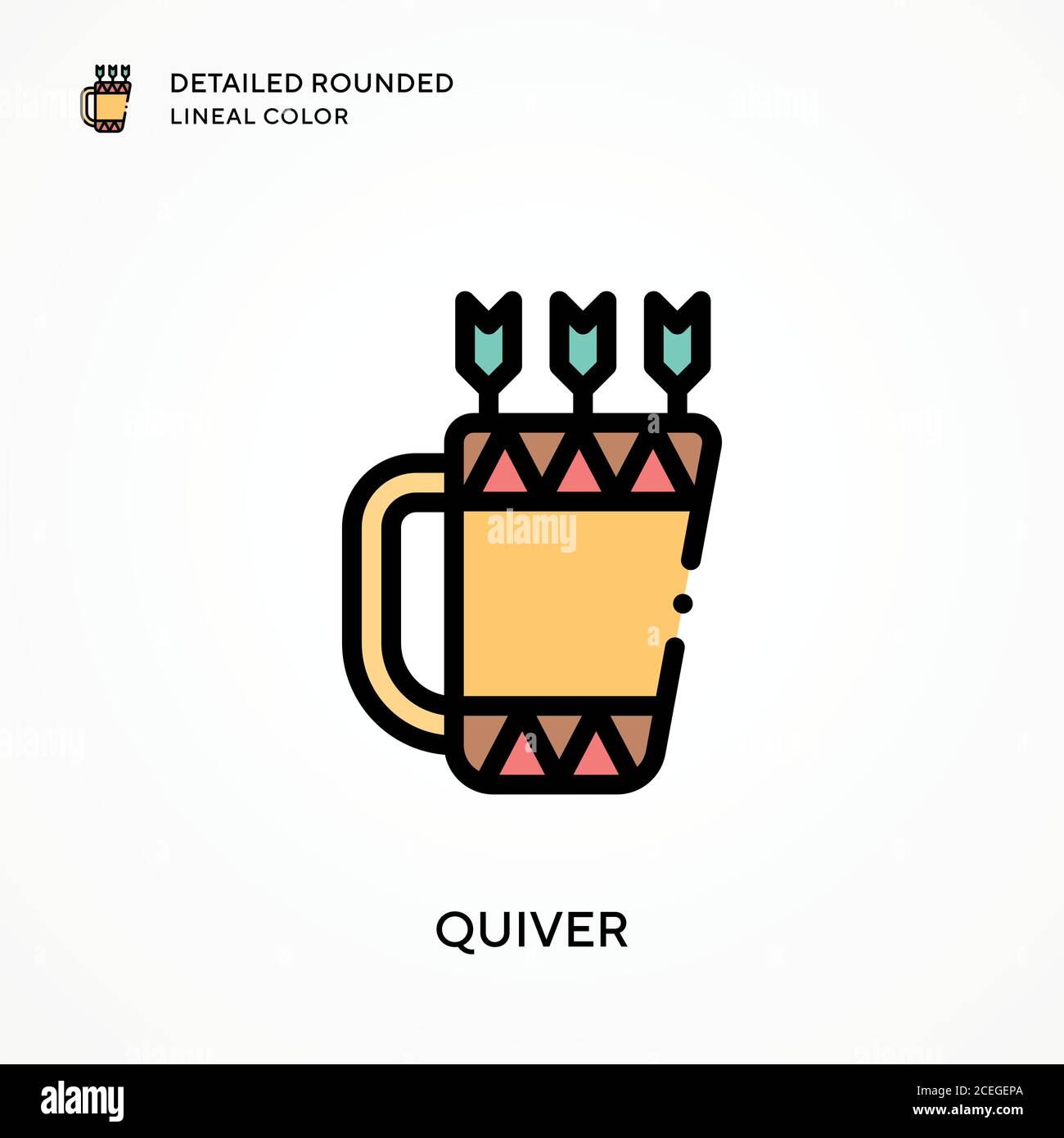 Quiver tree silhouette Stock Vector Images - Alamy