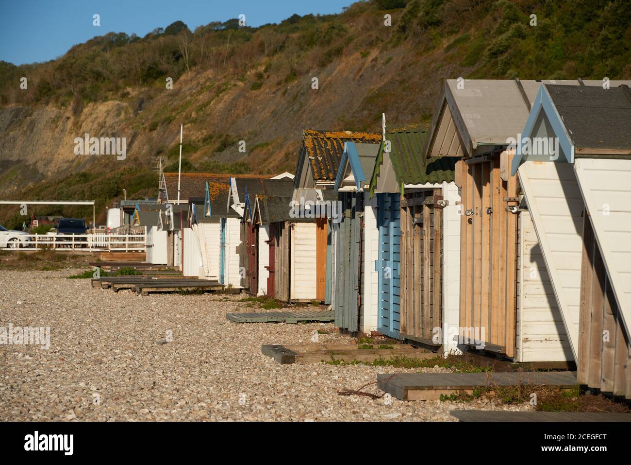 Beautiful historic Lyme Regis Dorset UK. UNESCO site, famous fossil ...