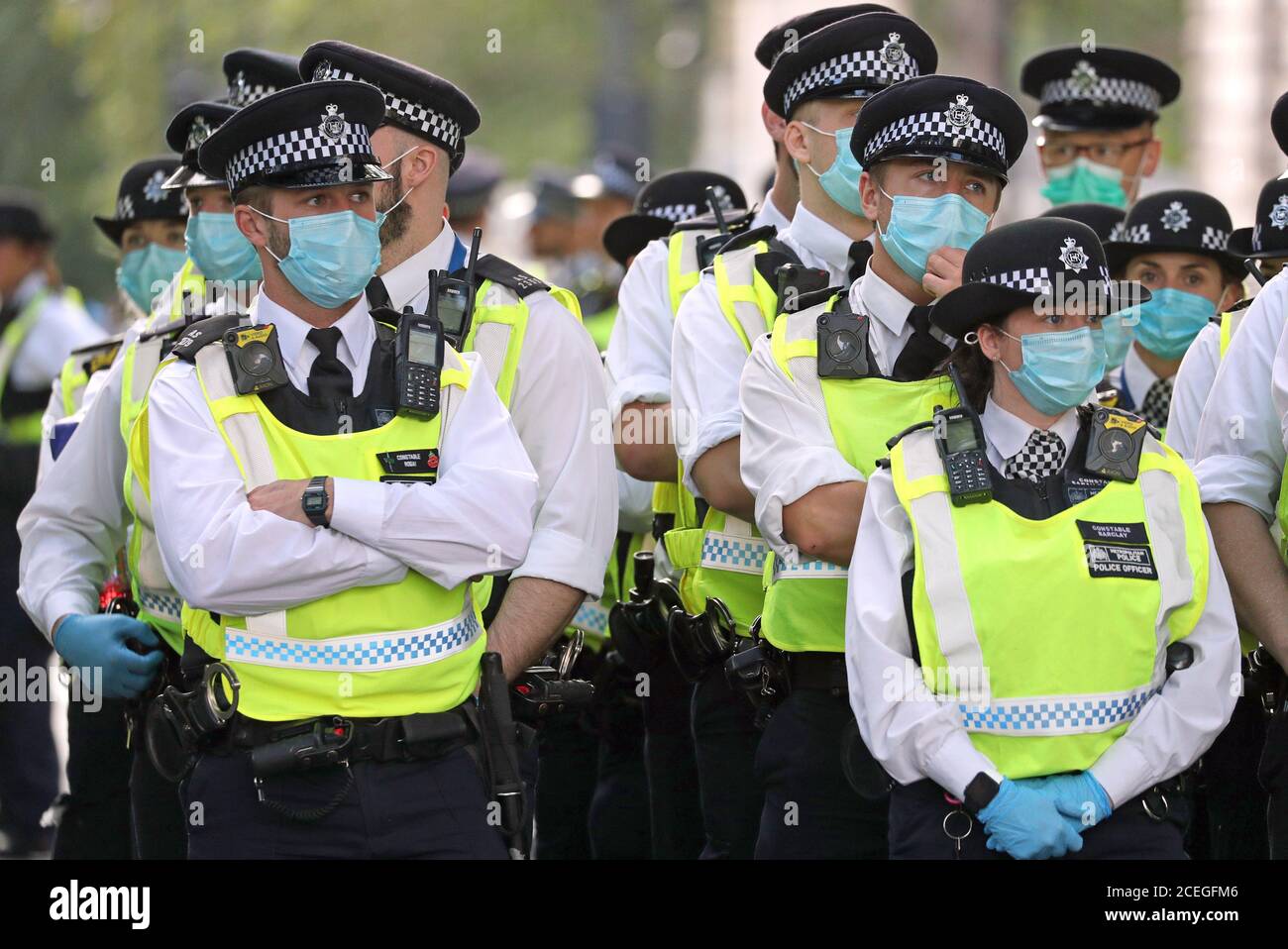 Police facemasks hi-res stock photography and images - Alamy