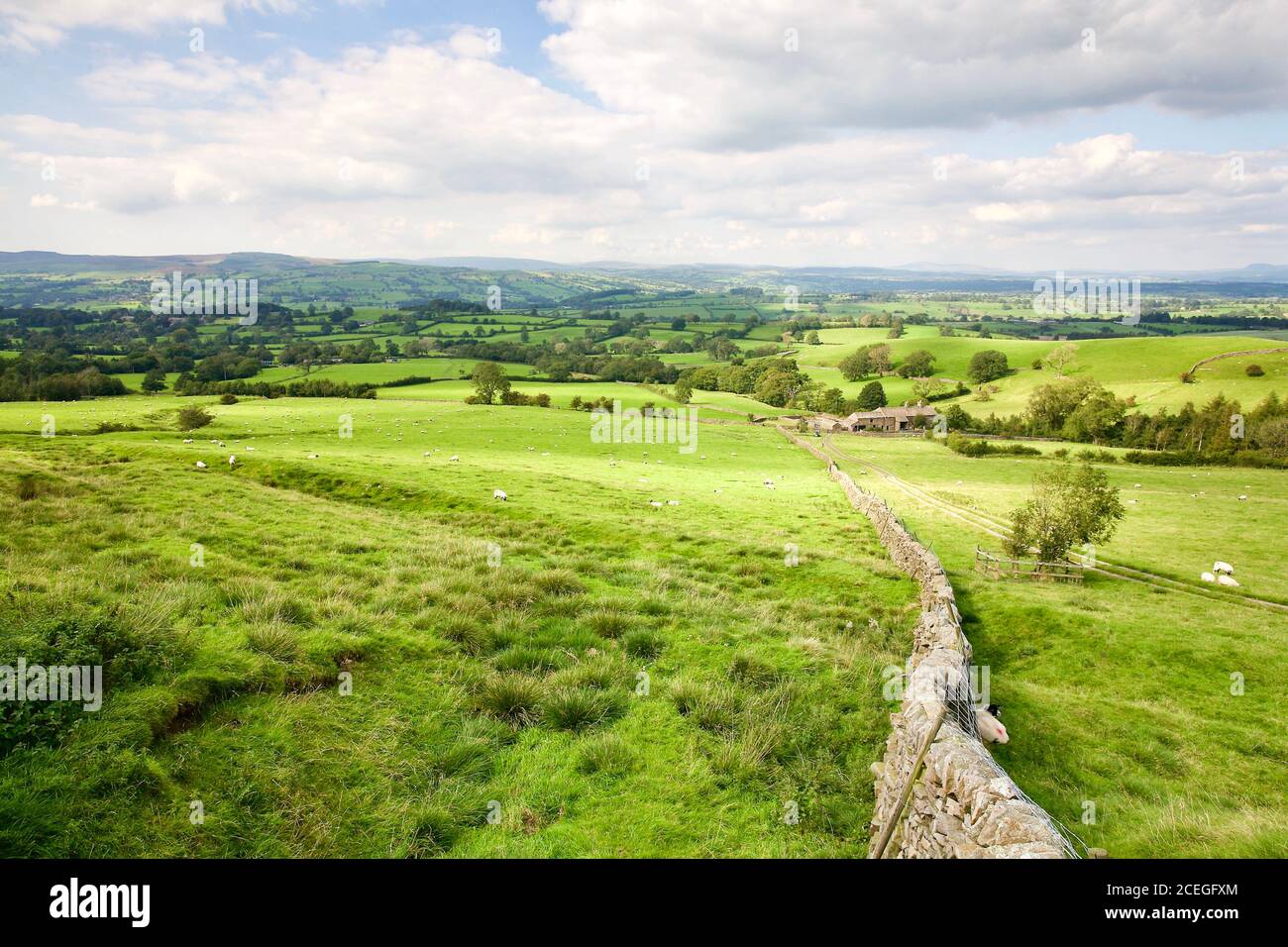 Ribble Valley, Lancashire Stock Photo - Alamy