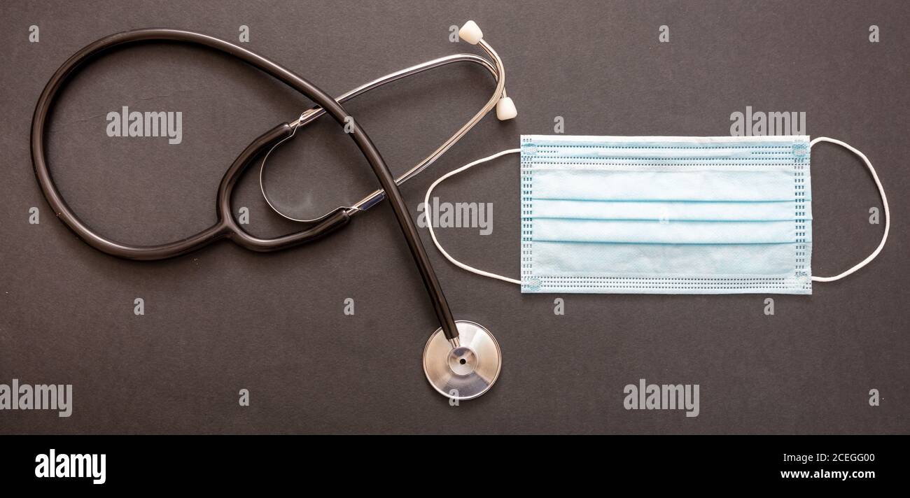 Black medical stethoscope protective hi-res stock photography and ...
