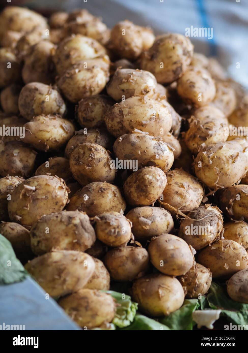 big bag of potatoes Stock Photo - Alamy