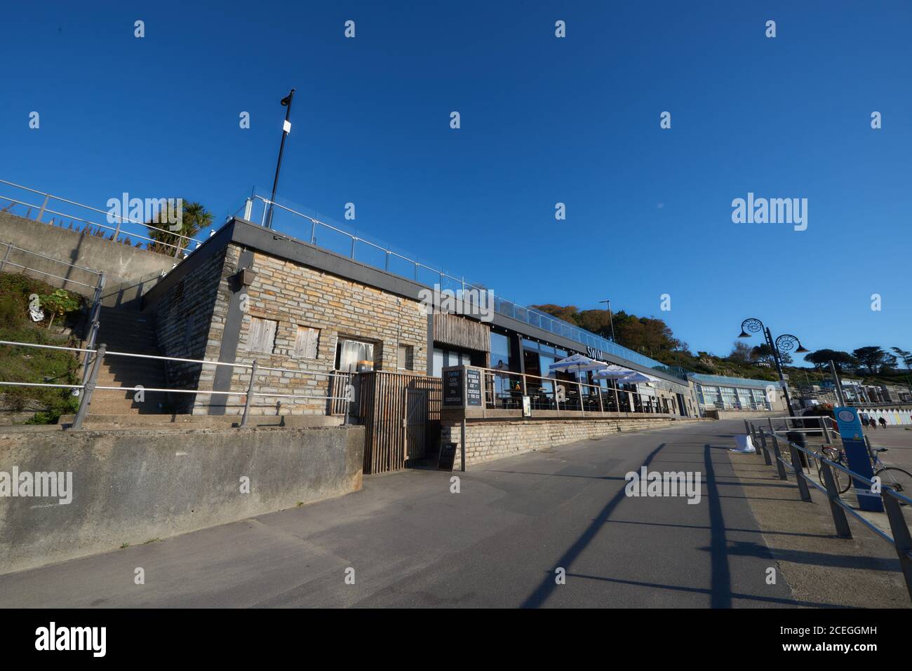 Beautiful historic Lyme Regis Dorset UK. UNESCO site, famous fossil ...