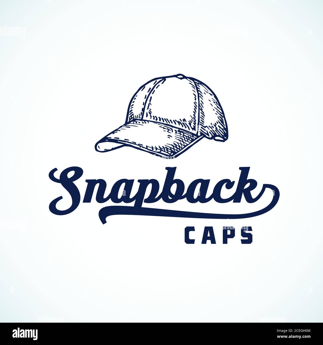 Snapback Template Vector