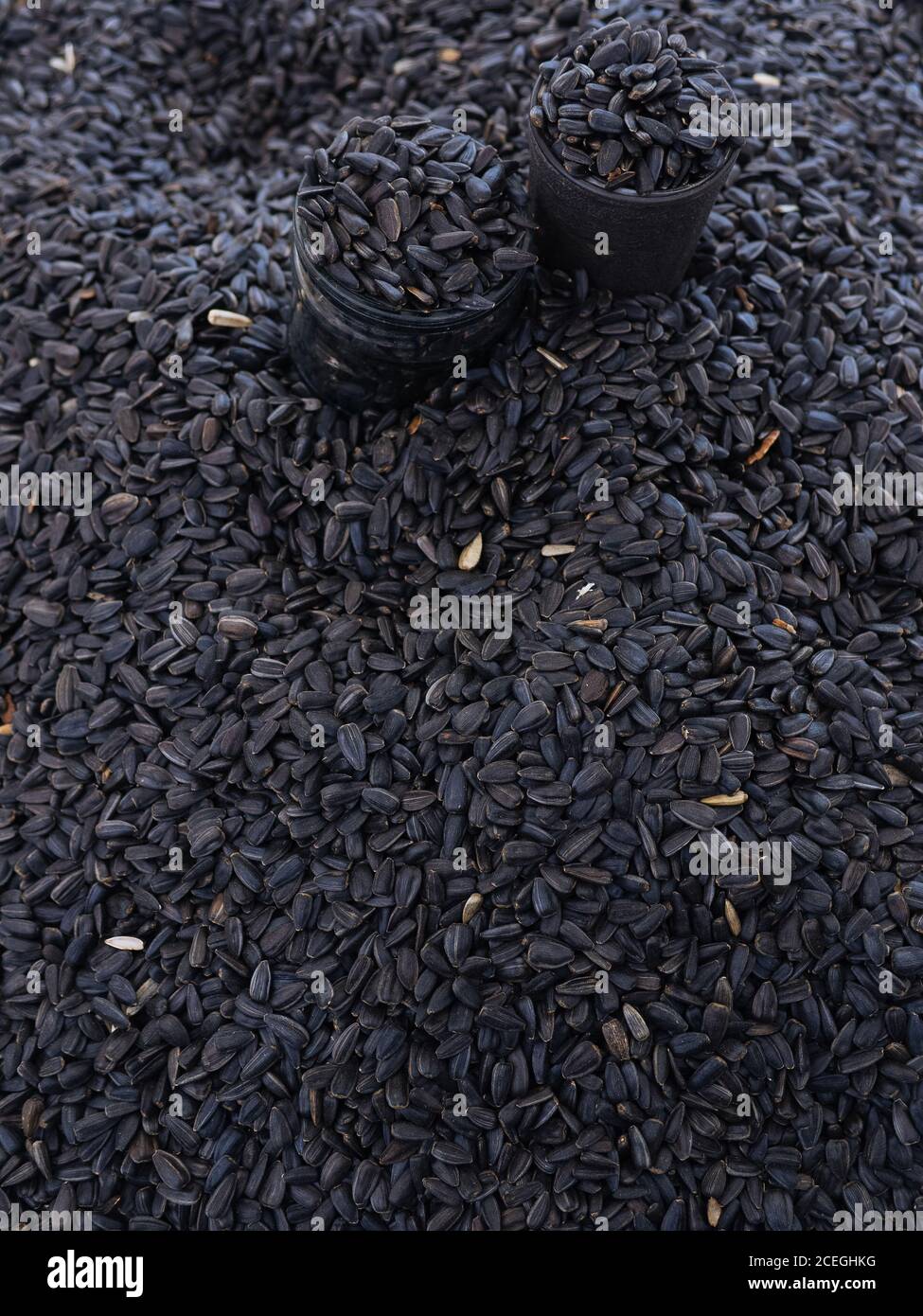 top view of lots of seeds Stock Photo - Alamy