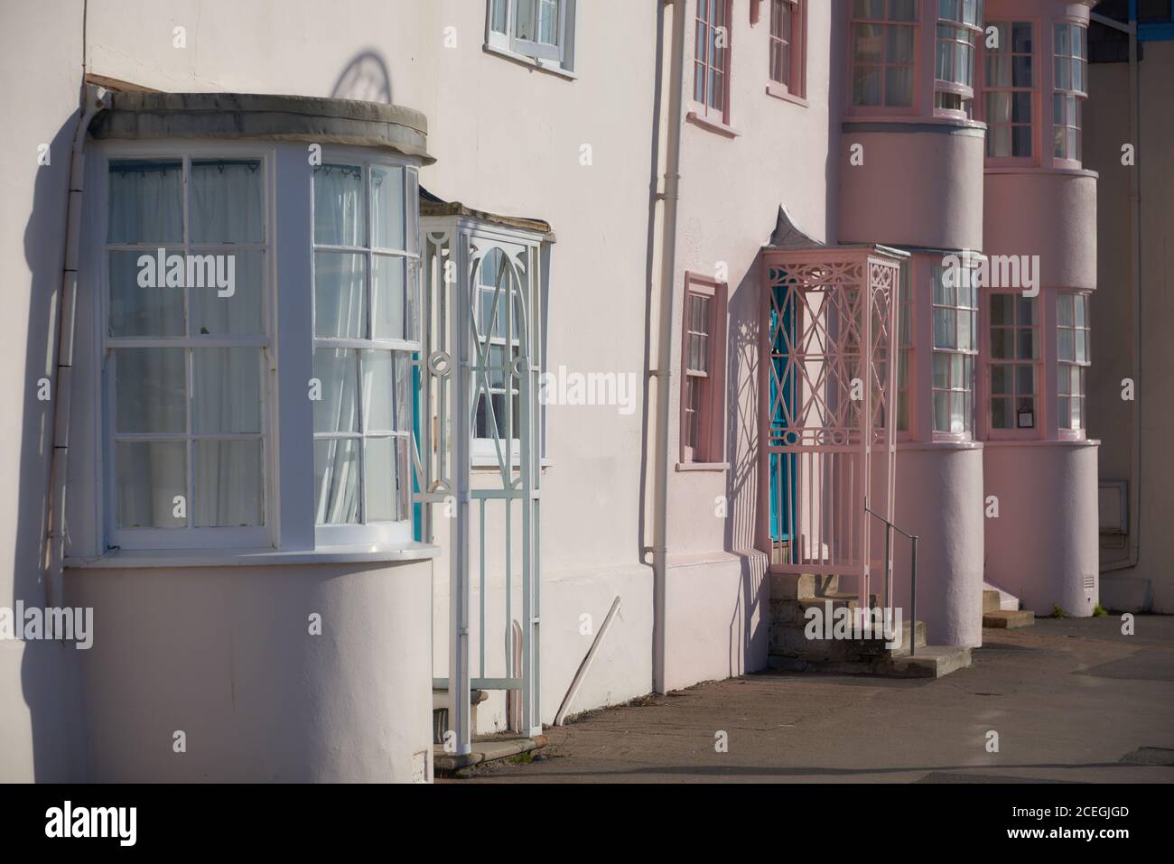 Beautiful historic Lyme Regis Dorset UK. UNESCO site, famous fossil ...