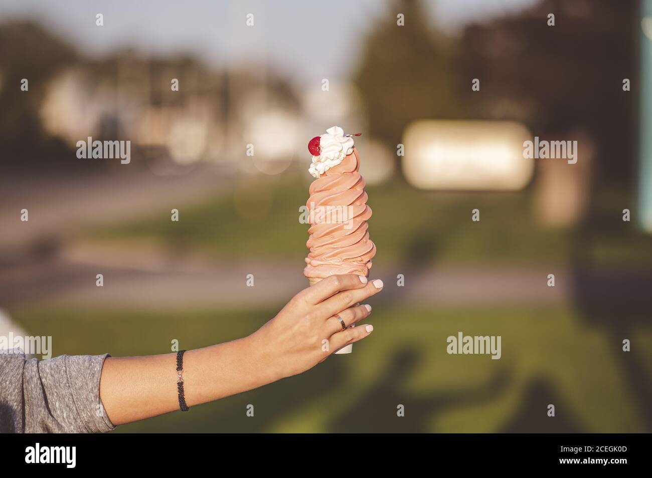 Tall Ice Cream Cone High Resolution Stock Photography and Images - Alamy