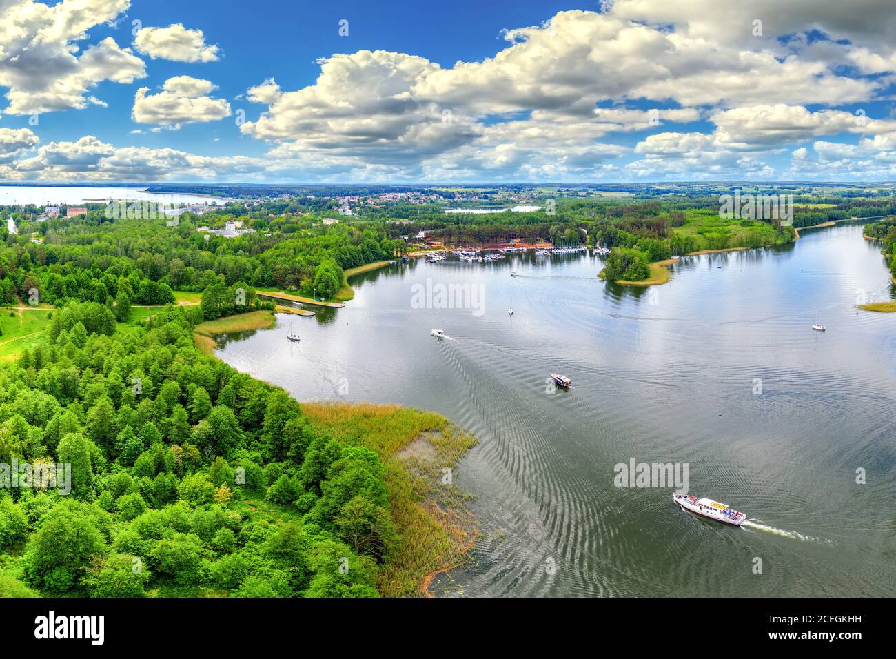 Masuria - the land of a thousand lakes Stock Photo - Alamy