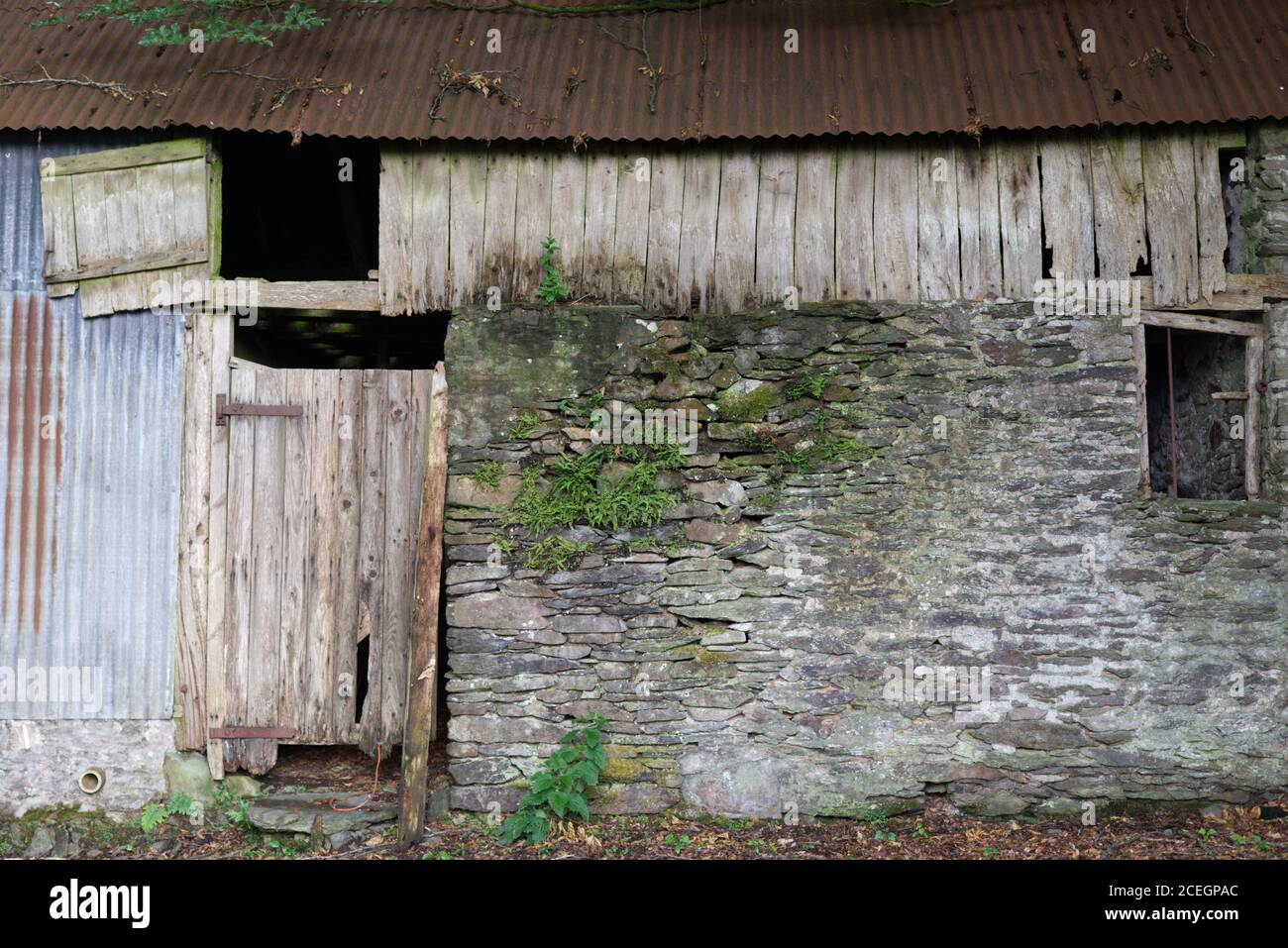 An old cow shed hi-res stock photography and images - Alamy