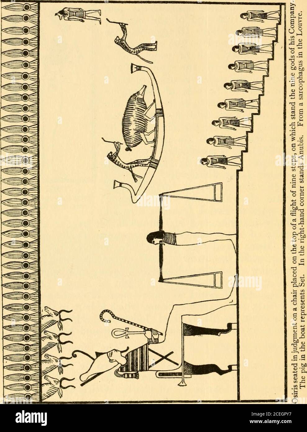 . Osiris and the Egyptian resurrection;. s set by the side ota lake of ...