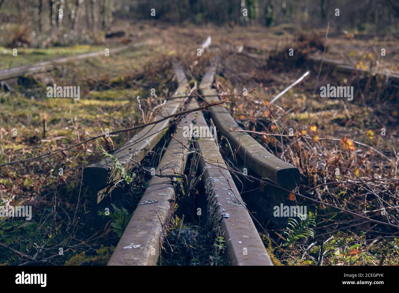 Steel rail hi-res stock photography and images - Alamy