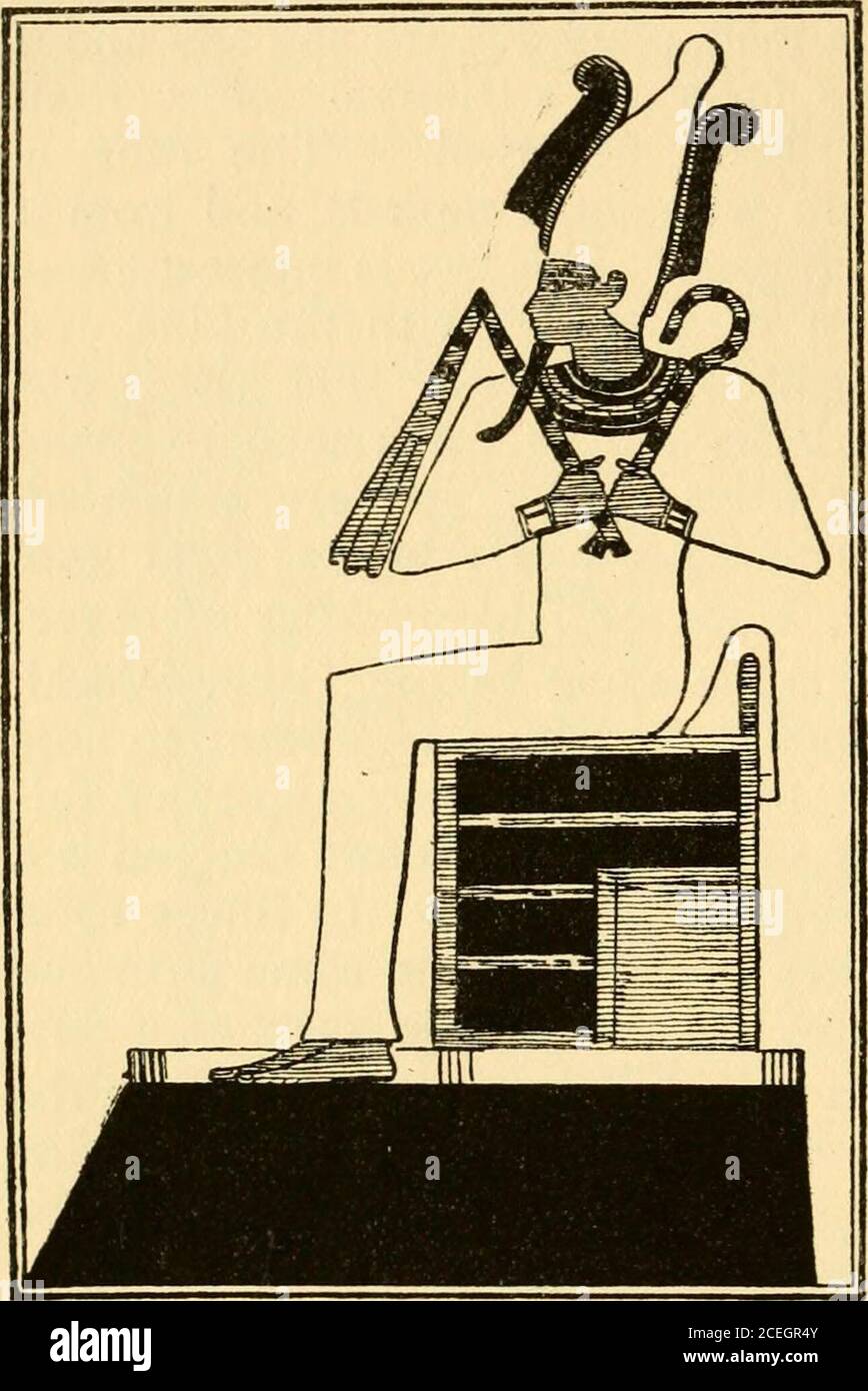 . Osiris and the Egyptian resurrection;. is painted white, and it has ...