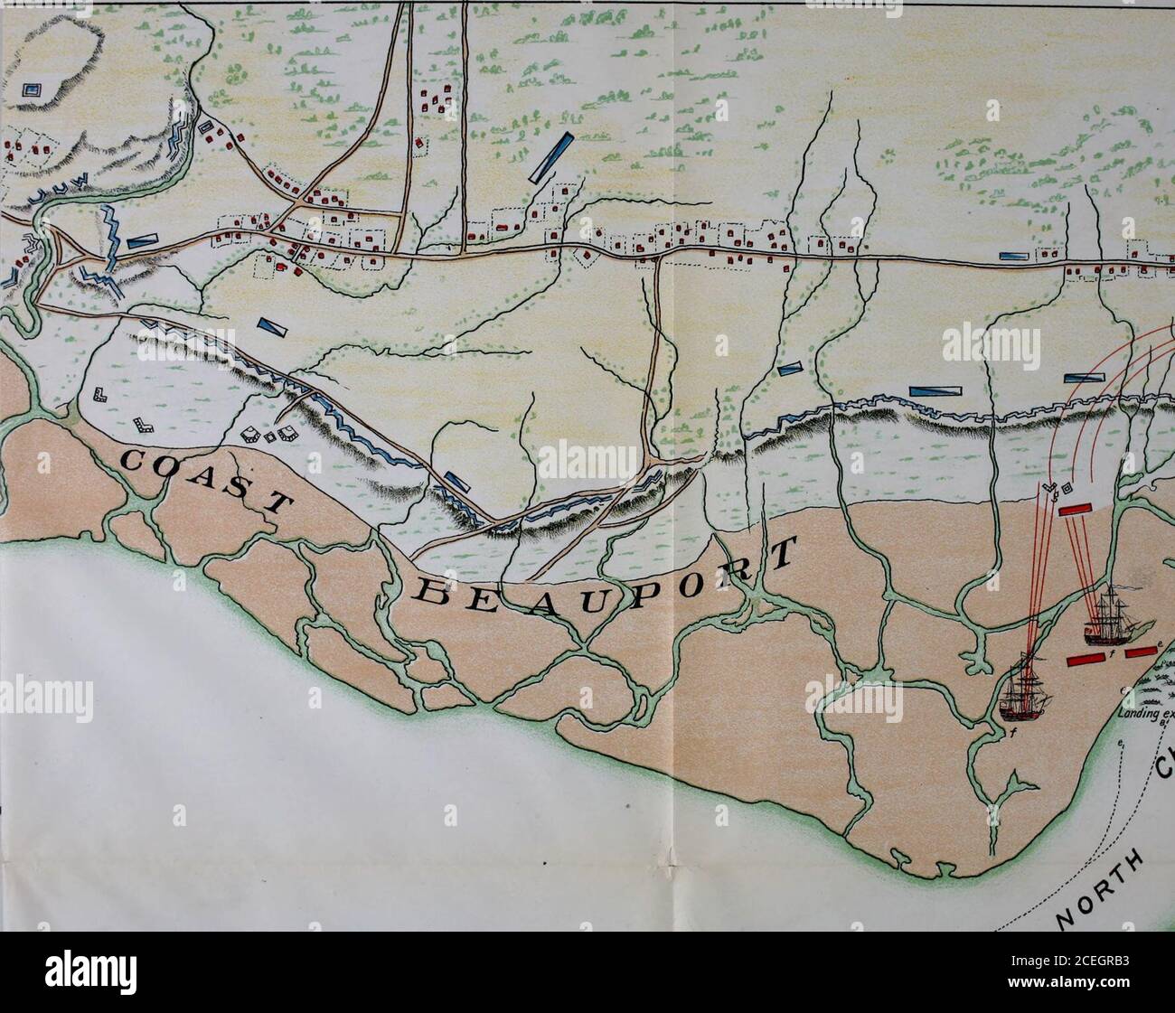 . The siege of Quebec and the battle of the Plains of Abraham Stock ...