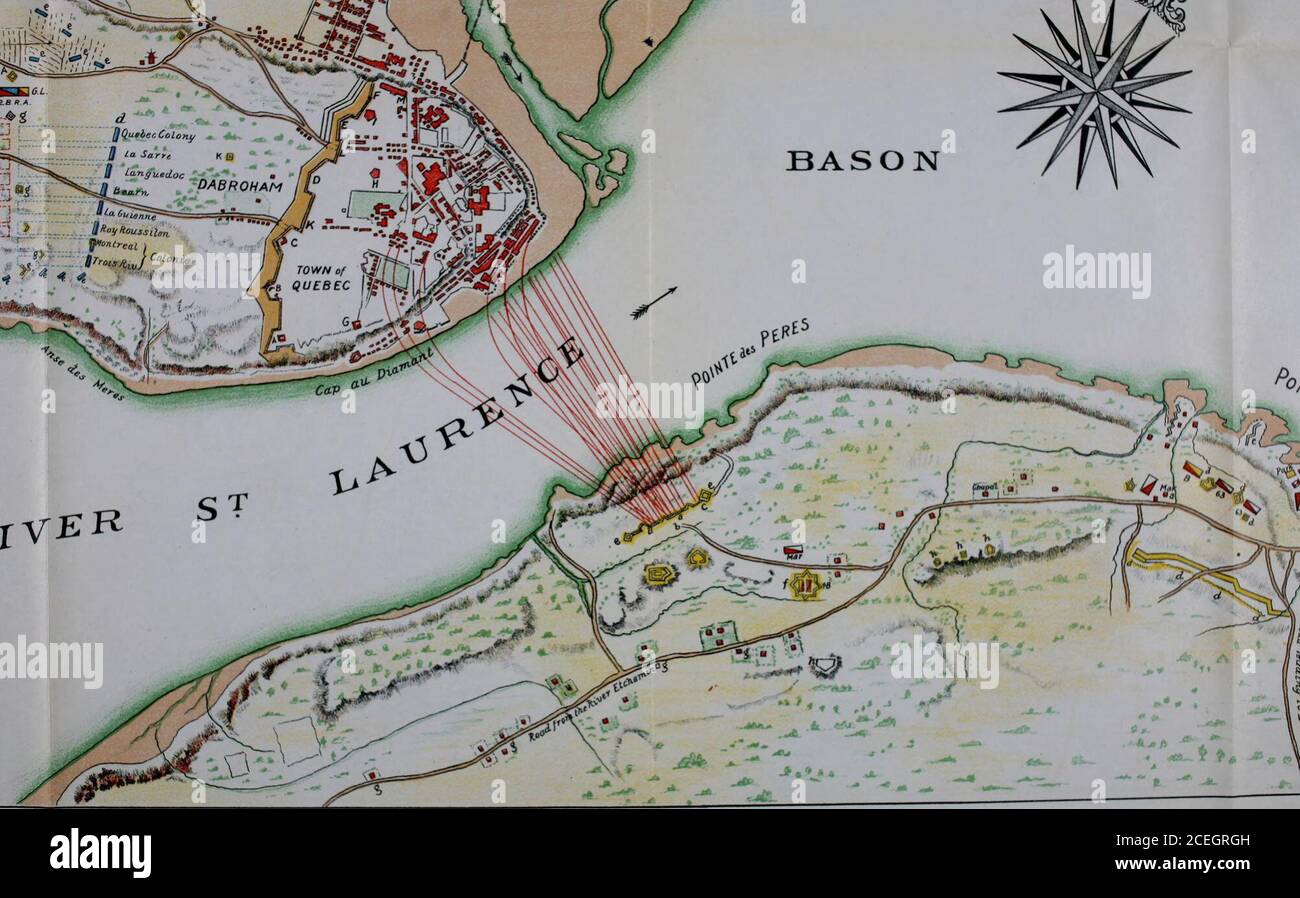 Battle Of The Plains Of Abraham High Resolution Stock Photography and ...