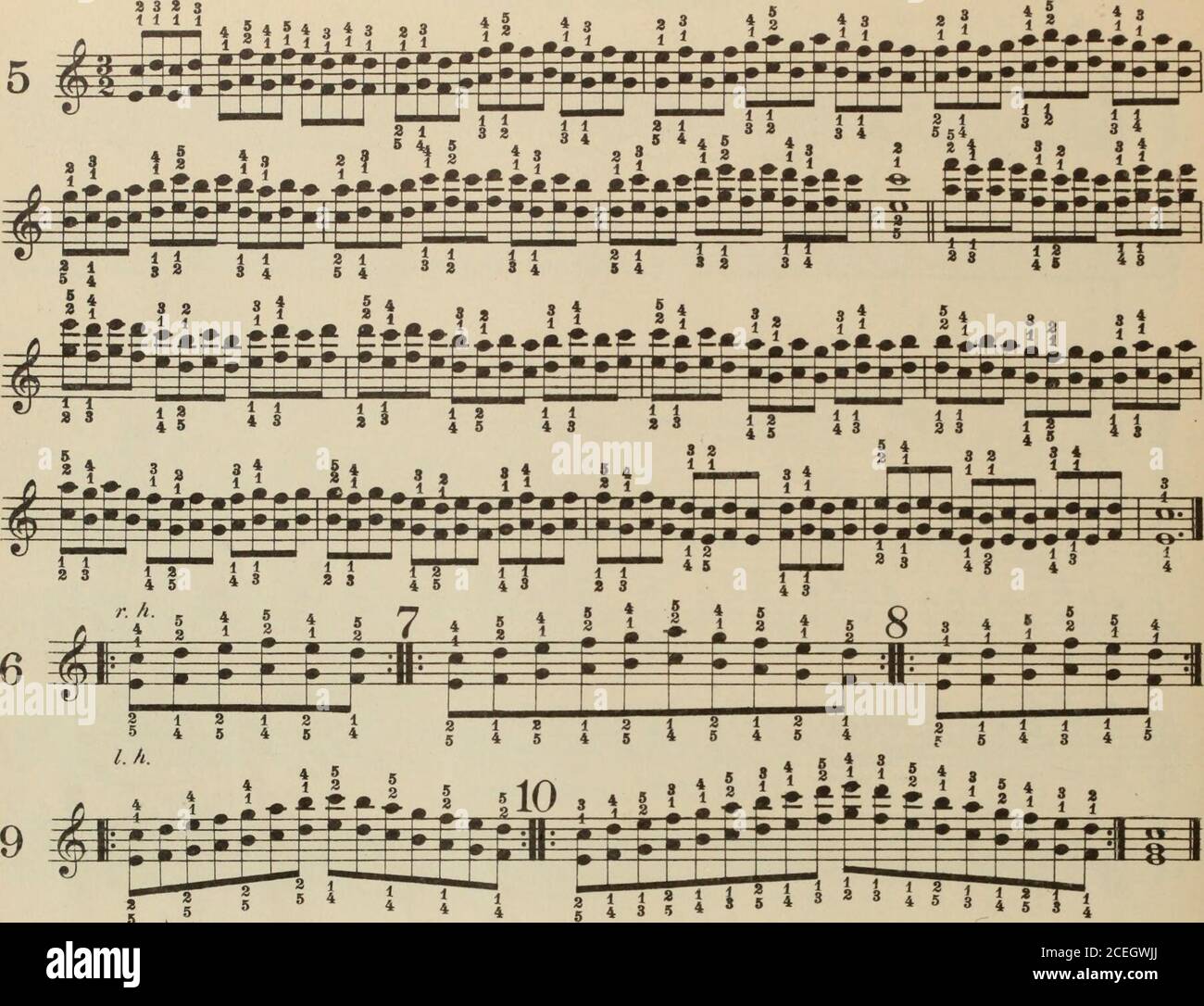 . Complete school of technic for the pianoforte : including flexibility ...