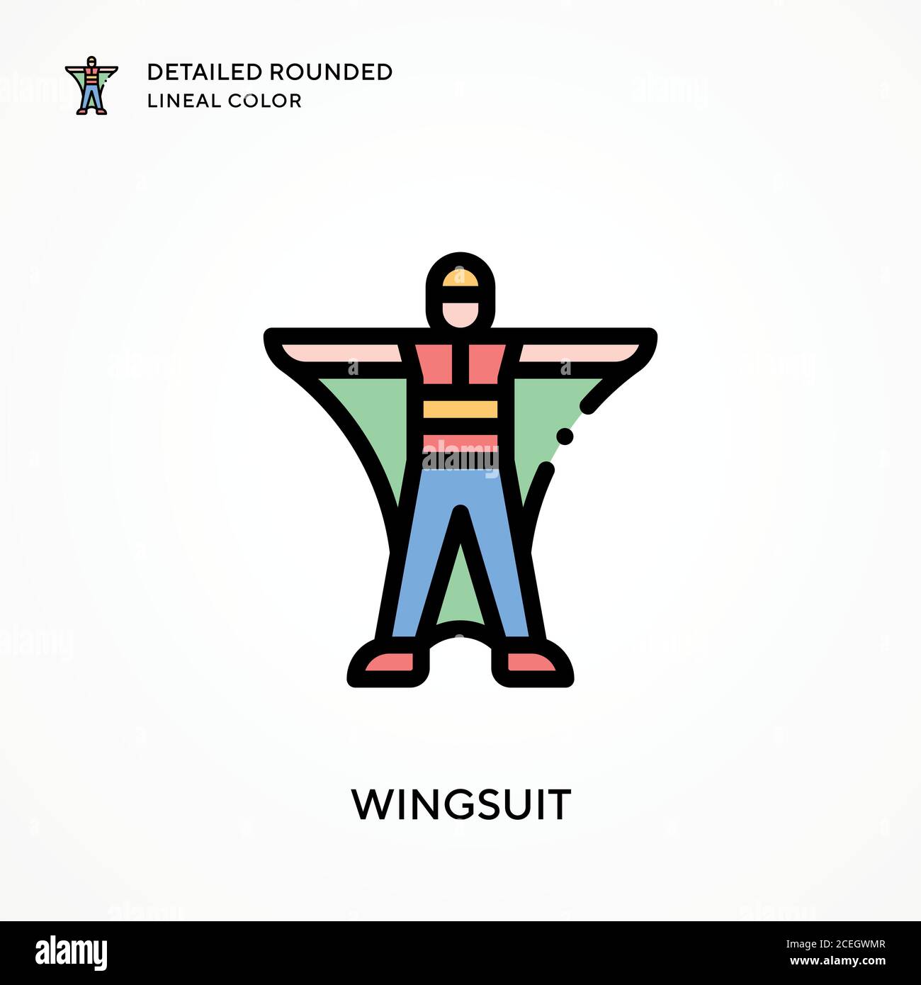 Wingsuit sportsman video color hi-res stock photography and images - Alamy