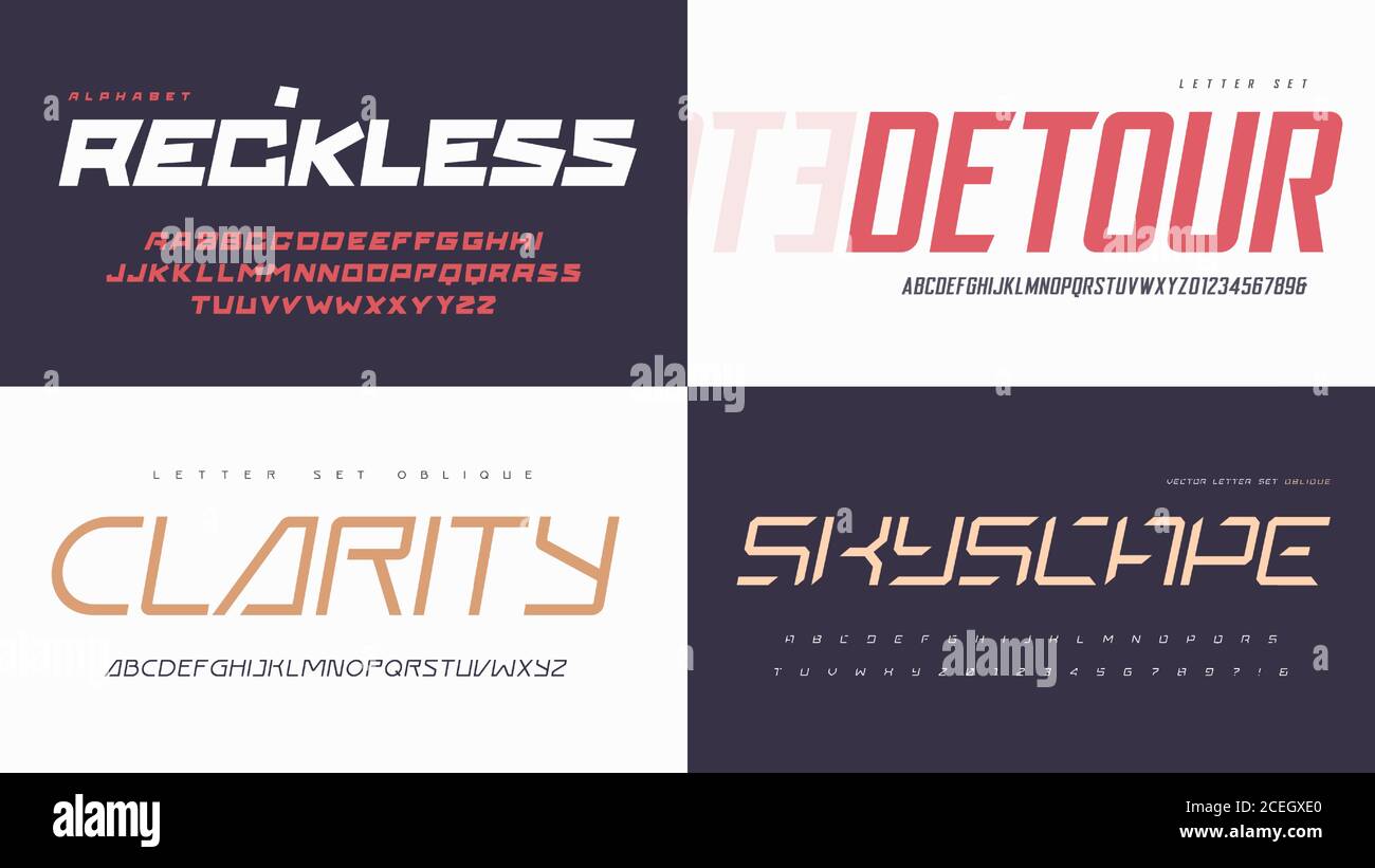 Alphabet sets hi-res stock photography and images - Alamy