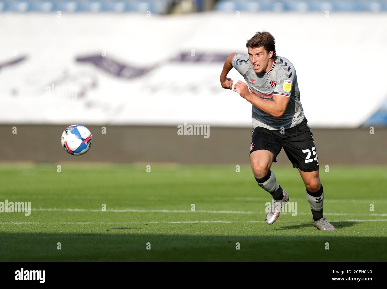 Charlton Athletic's Josh Davison in action during the EFL Trophy ...
