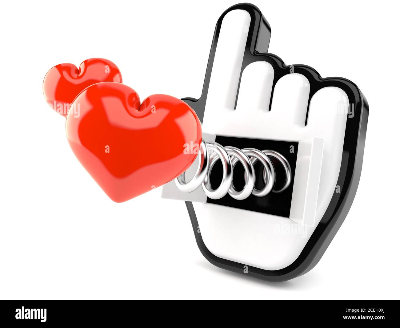 E-dating concept isolated on white background Stock Photo - Alamy