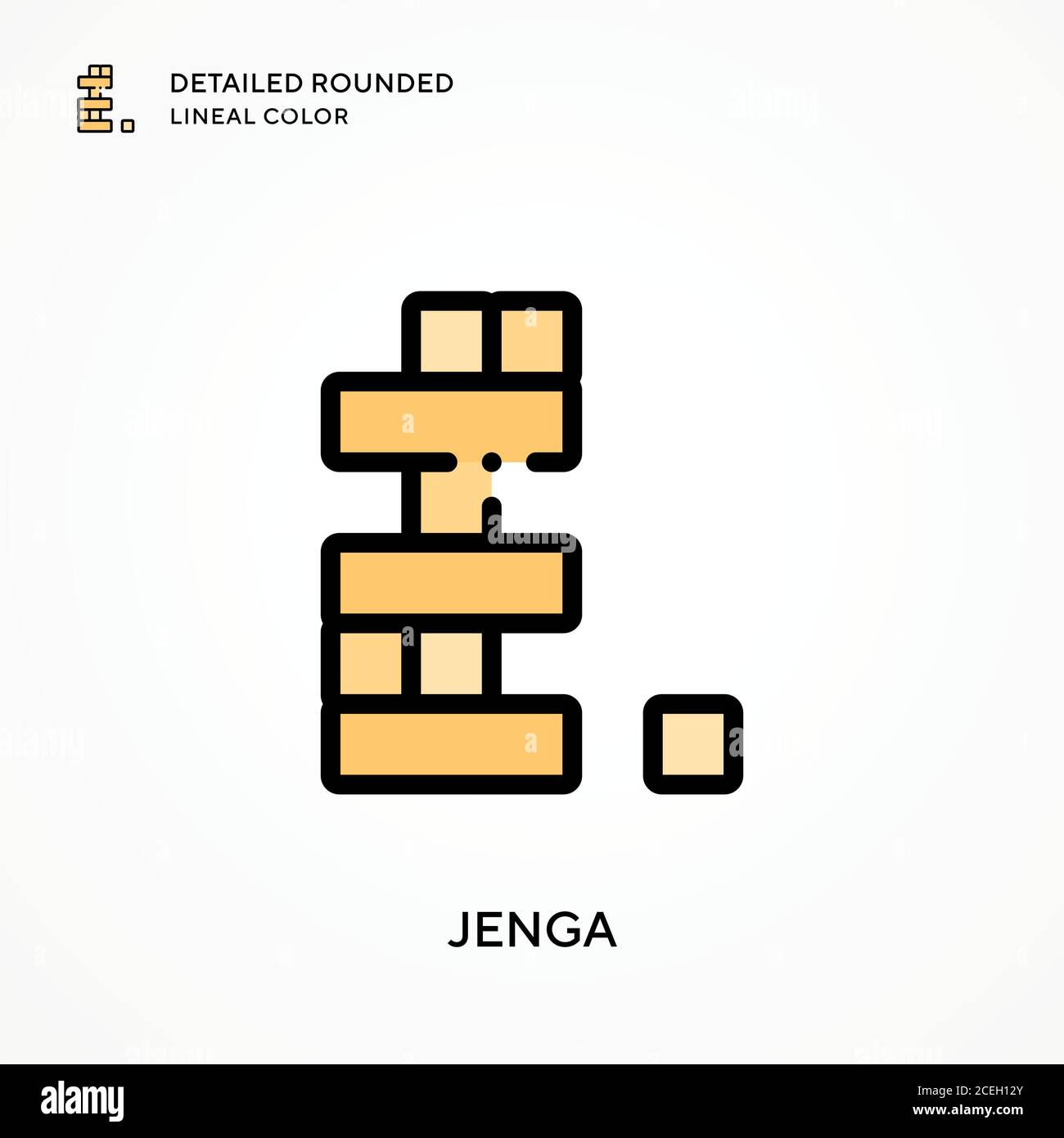 Jenga Stock Vector Images - Alamy